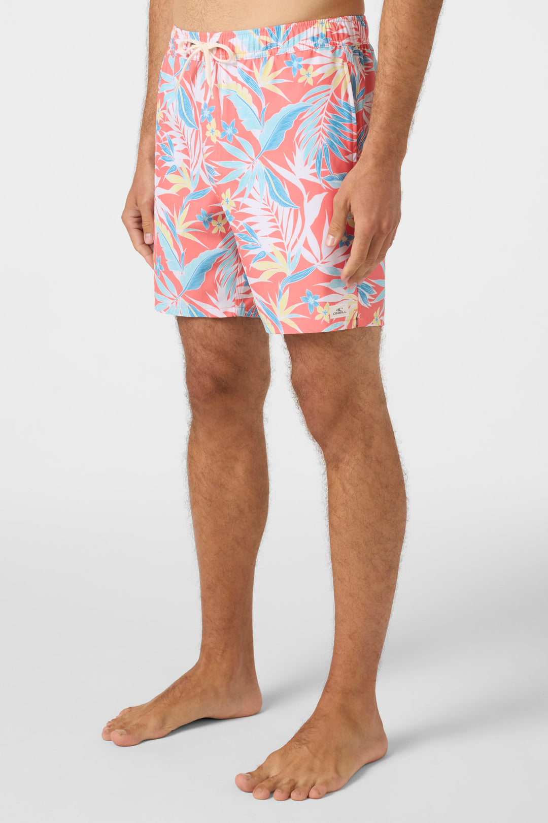 Hermosa Elastic Waist 17" Swim Trunks Trunks - Peach Echo | O'Neill