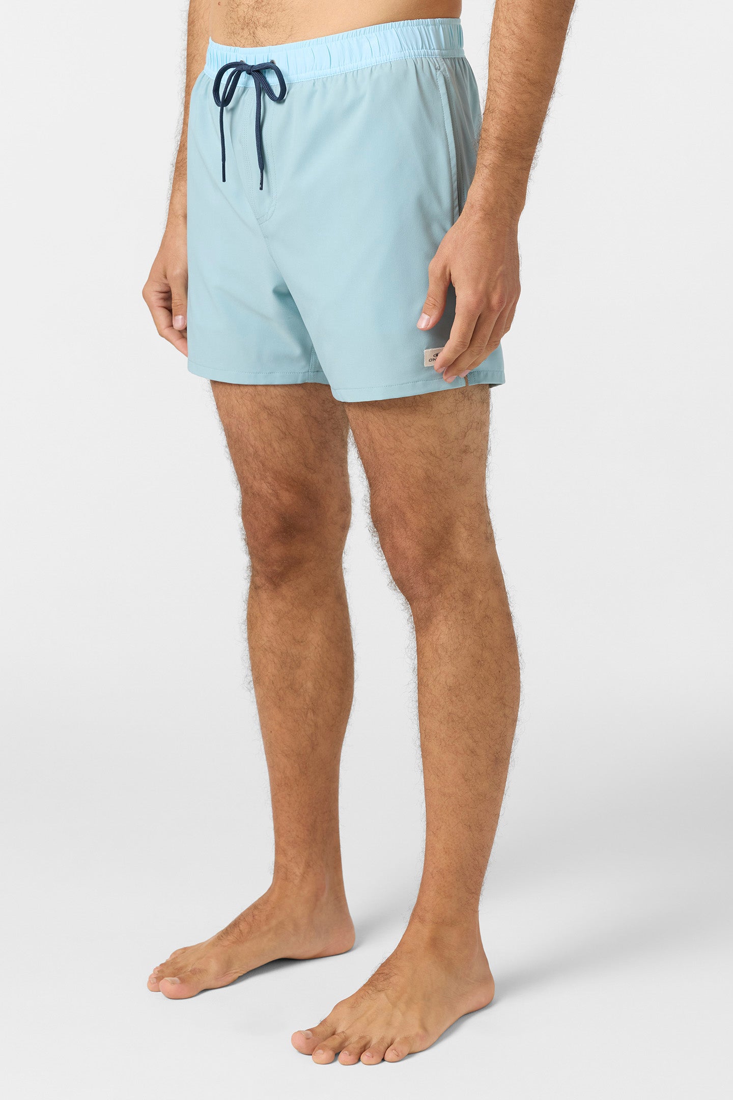 Hermosa Light Lined Elastic Waist 17" Swim Trunks Trunks - Tourmaline ...