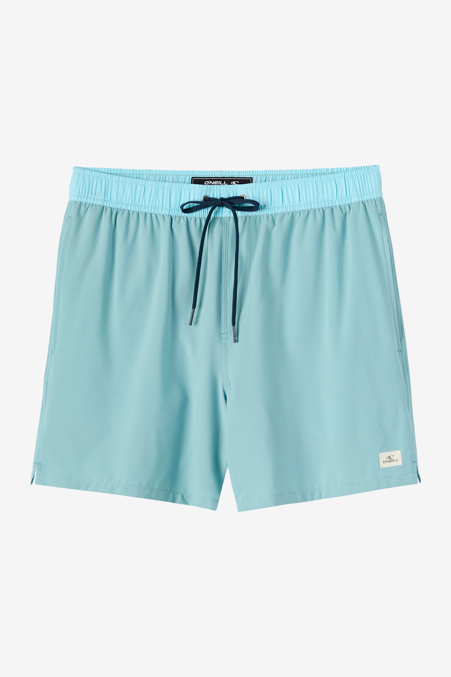Hermosa Light Lined Elastic Waist 17" Swim Trunks Trunks - Tourmaline ...