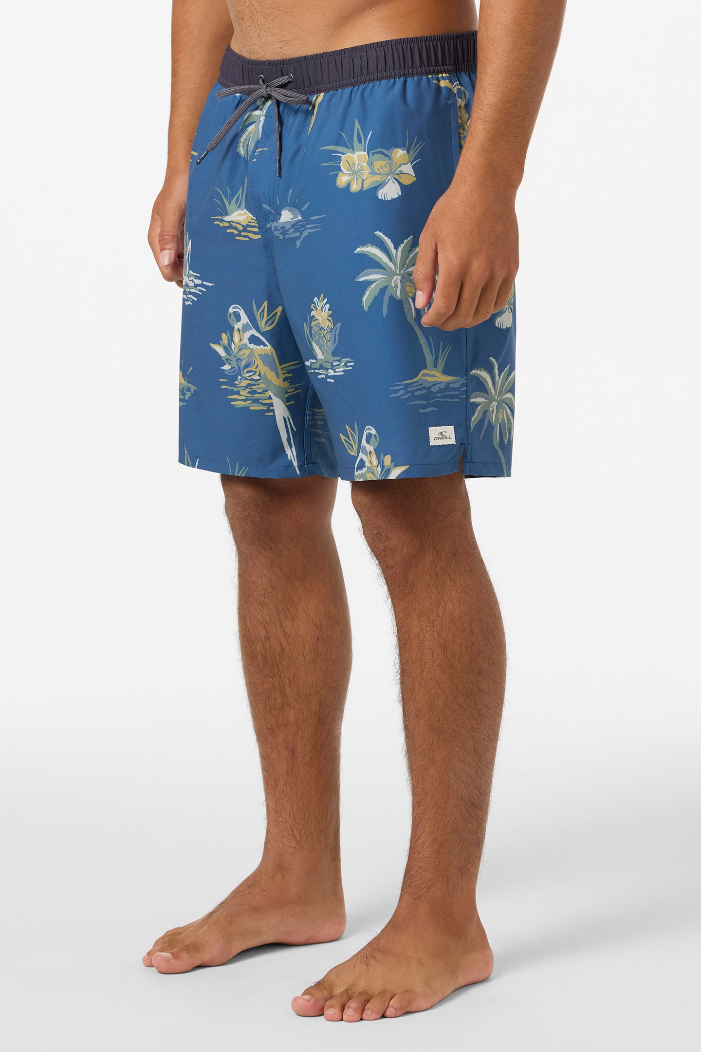 Hermosa Light Lined Elastic Waist 17" Swim Trunks Trunks - Indigo | O'Neill