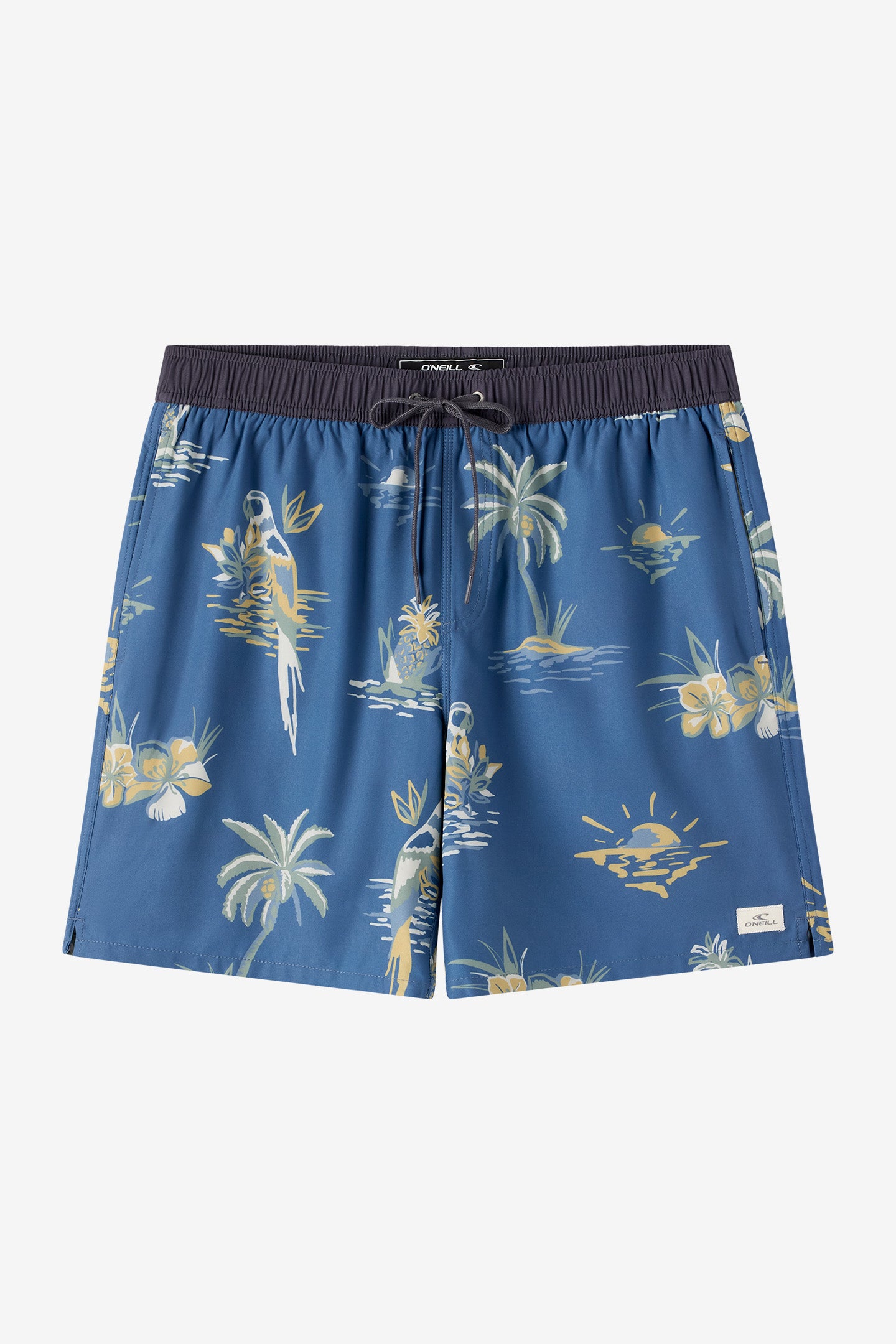 Hermosa Light Lined Elastic Waist 17" Swim Trunks Trunks - Indigo | O'Neill