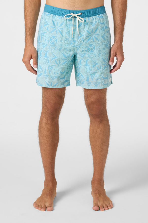Hermosa Light Lined 17" Swim Trunks Trunks - Pastel Turquoise | O'Neill