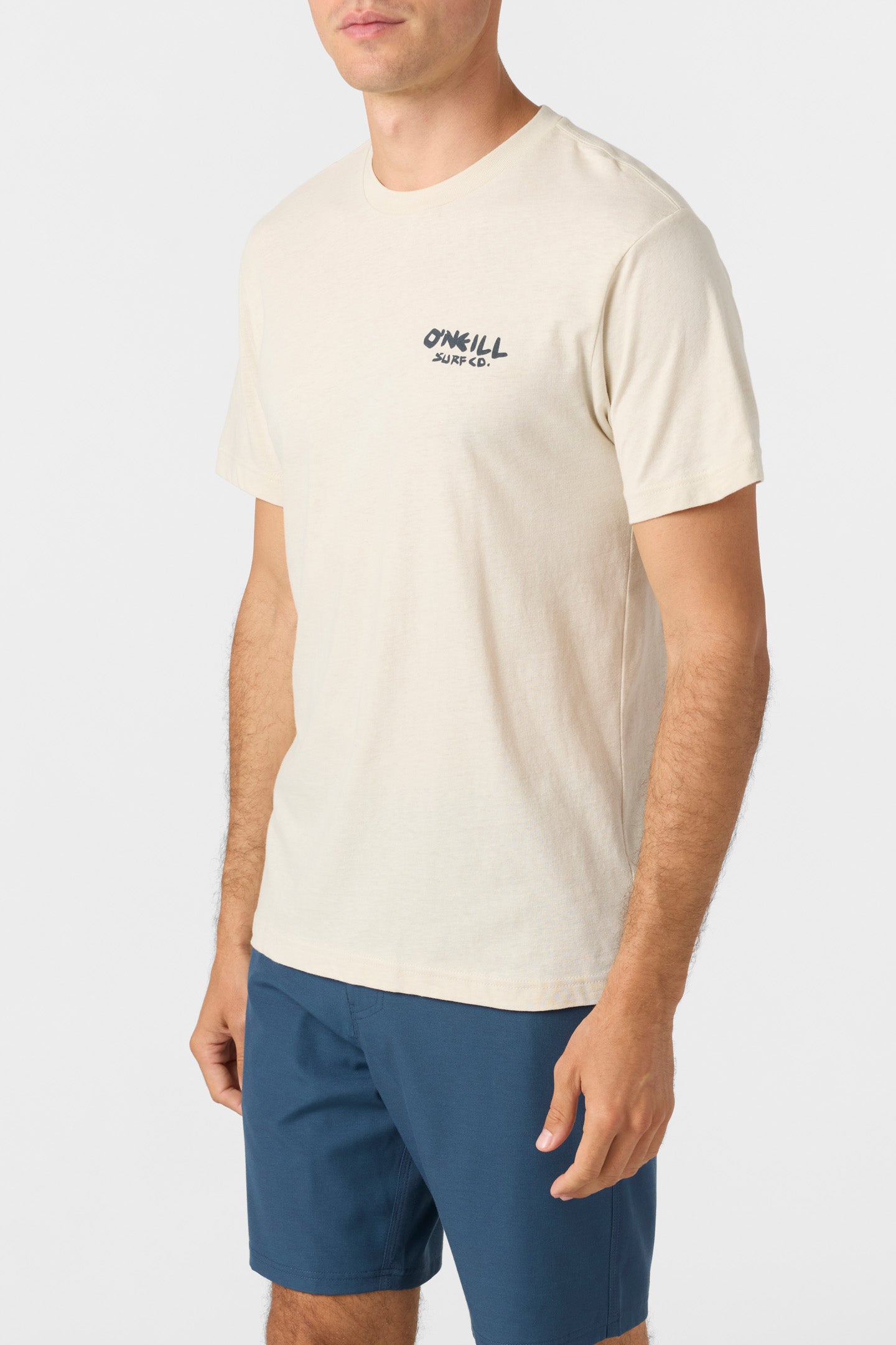 Lean And Mean Standard Fit Tee - Lt Khaki | O'Neill
