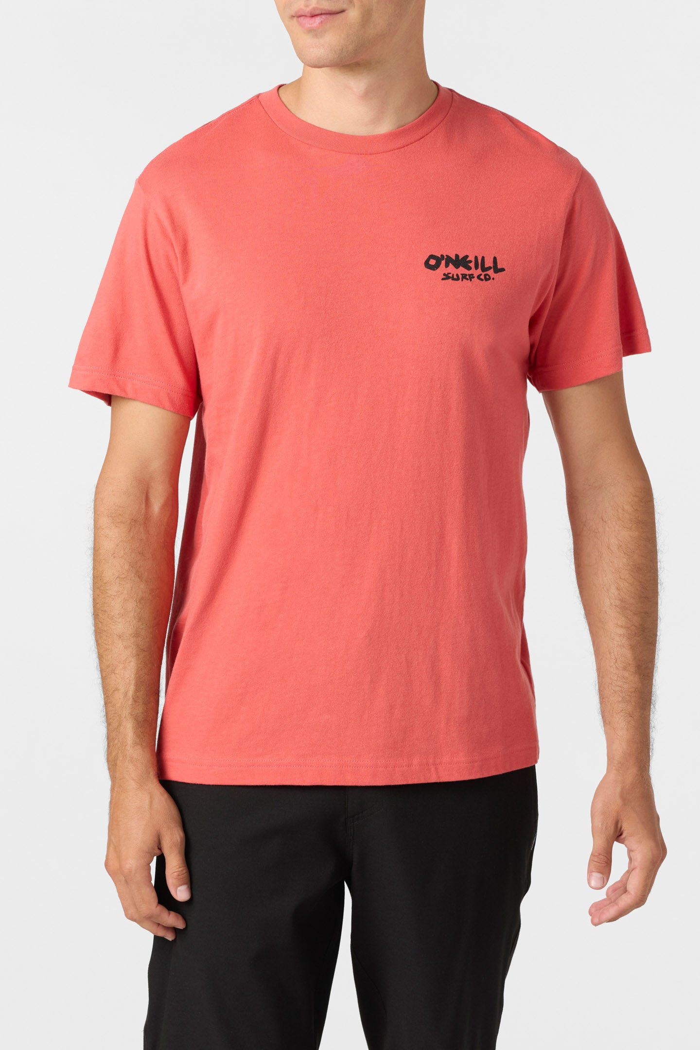 Lean And Mean Standard Fit Tee - Hot Red | O'Neill