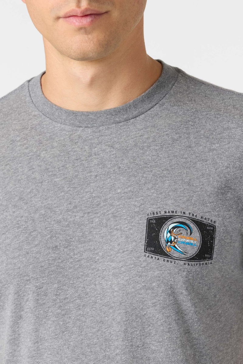 Forever Standard Fit Tee - Heather Grey | O'Neill
