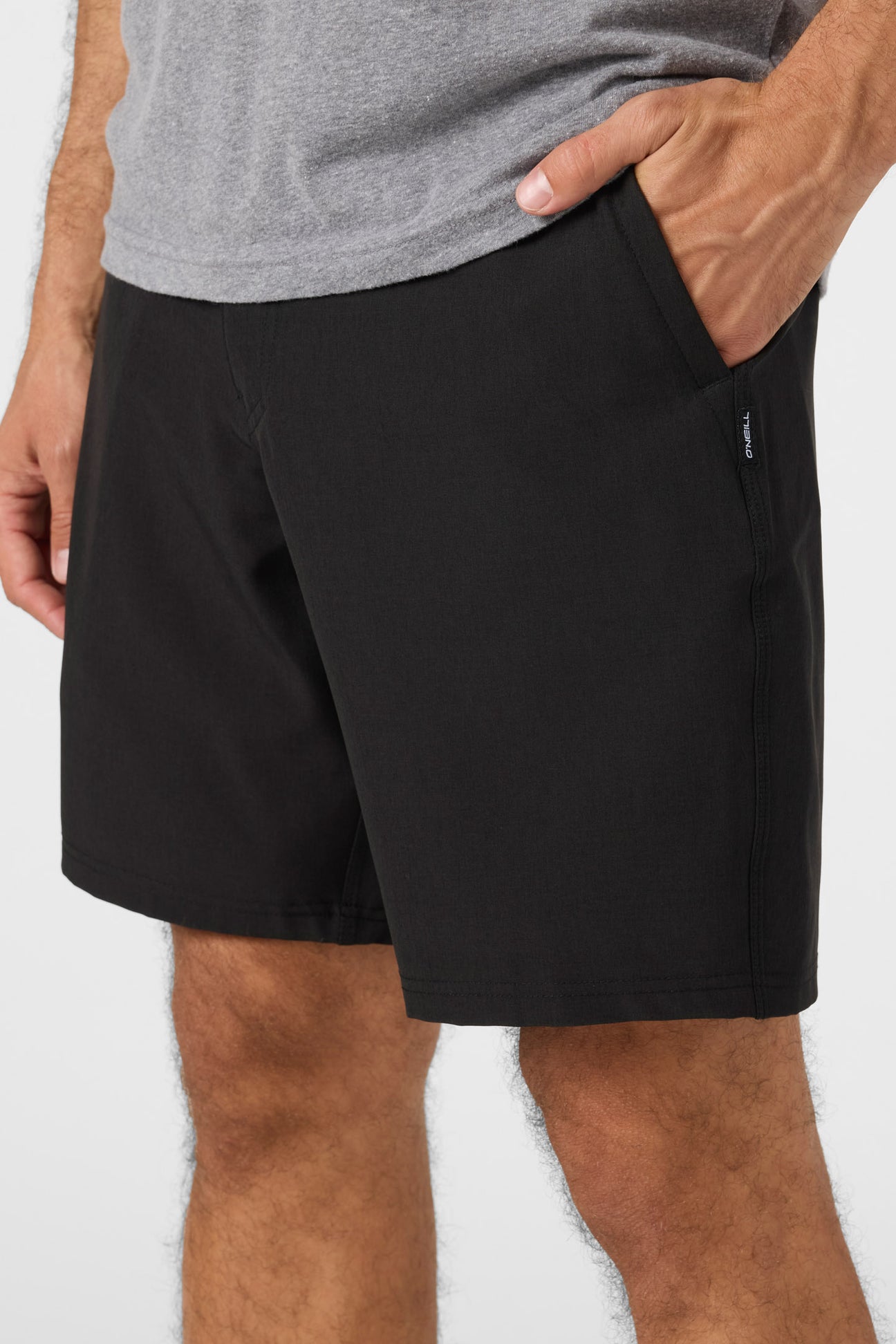 Reserve Heather 19" Hybrid Shorts - Hthr Black | O'Neill