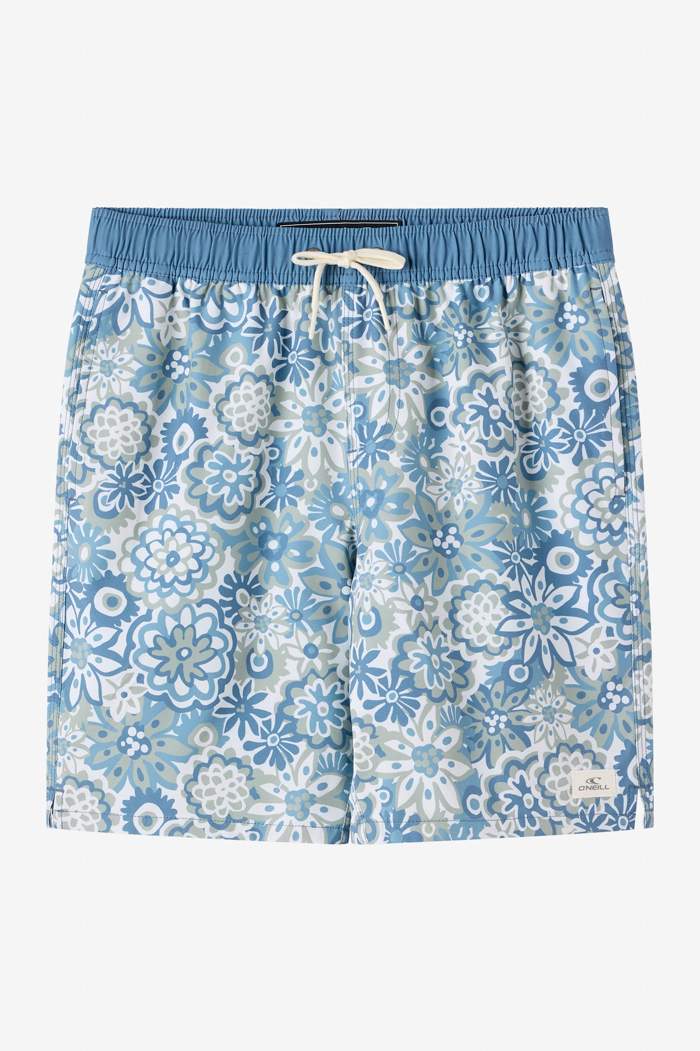 Boy's Hermosa Elastic Waist 16" Swim Trunks Trunks - Natural | O'Neill