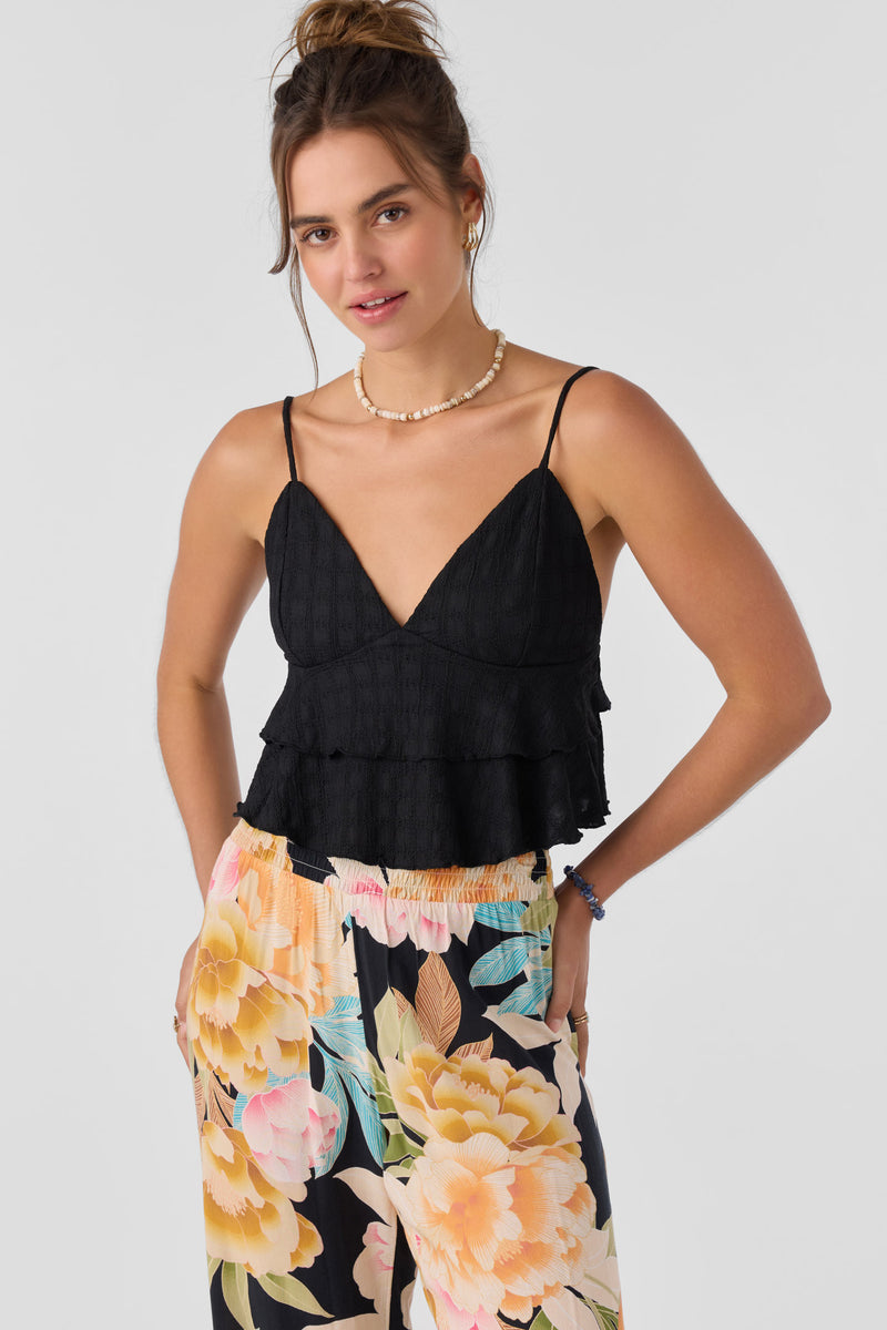Chloey Sleeveless Top - Black | O'Neill