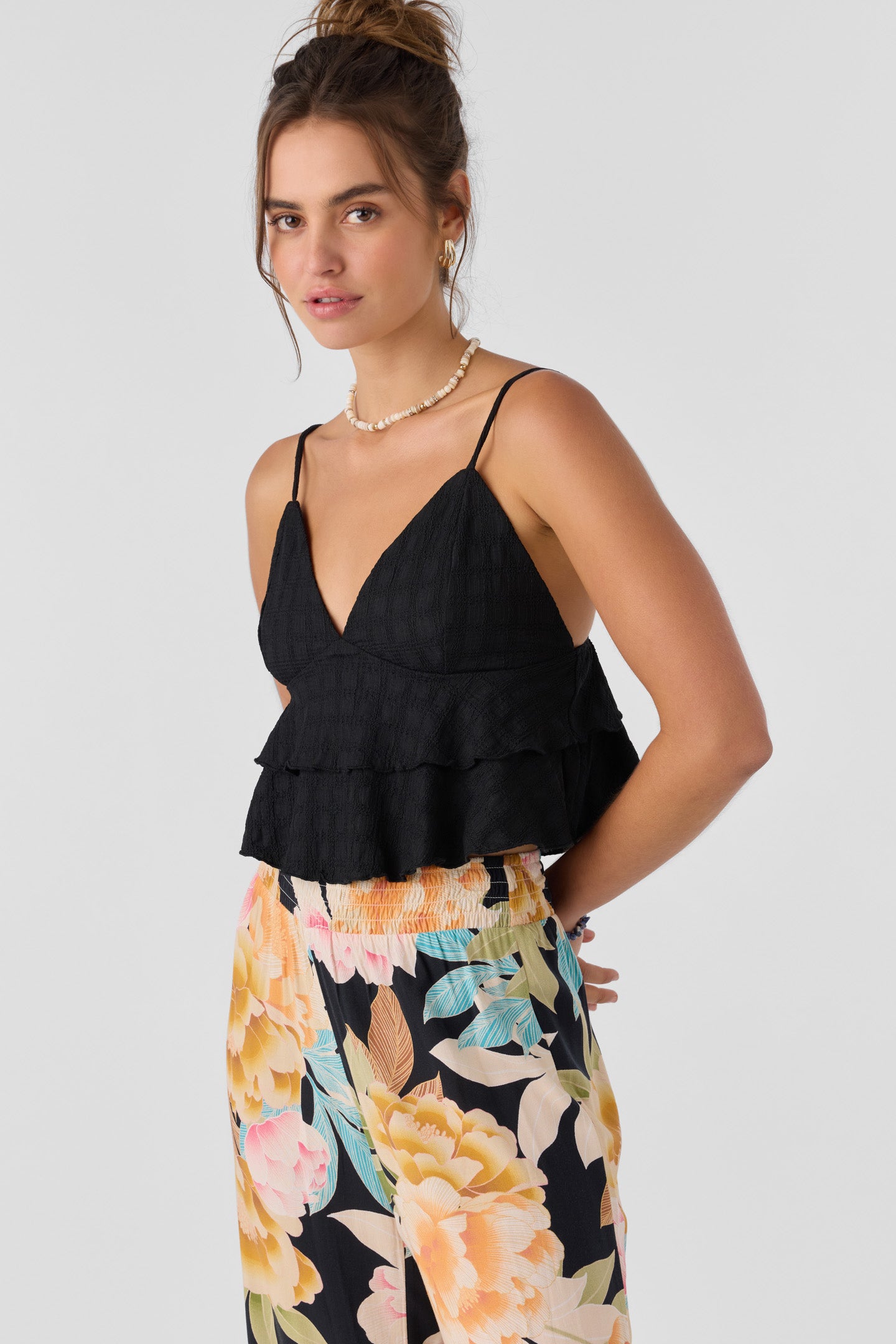 Chloey Sleeveless Top - Black | O'Neill