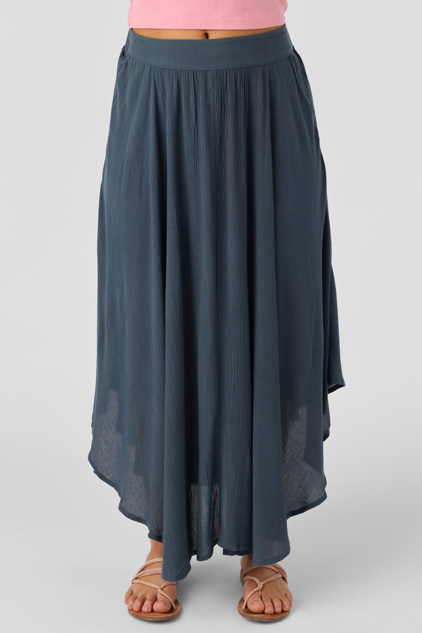 Marnie Solid Maxi Skirts - Slate | O'Neill