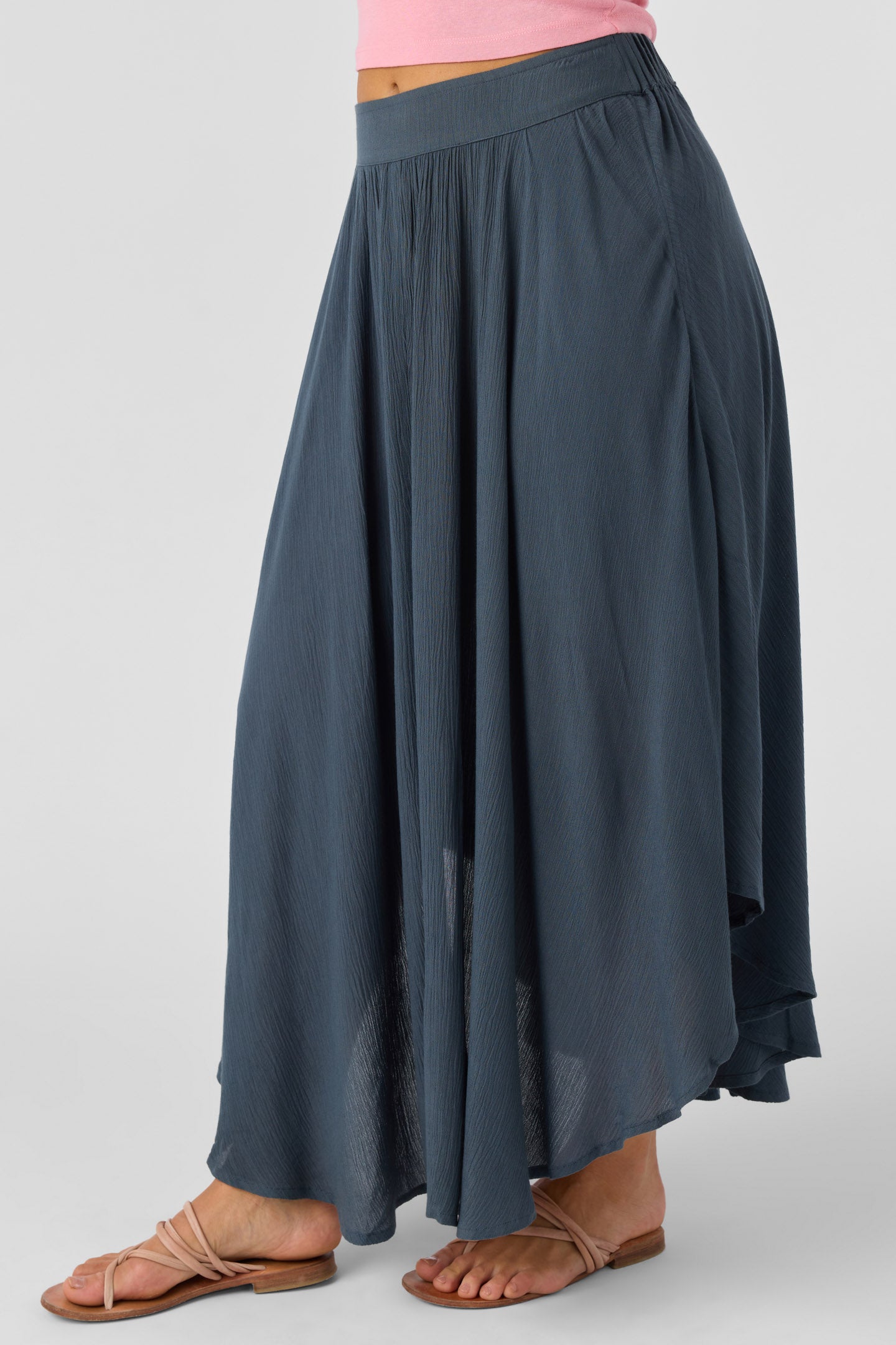 Marnie Solid Maxi Skirts - Slate | O'Neill