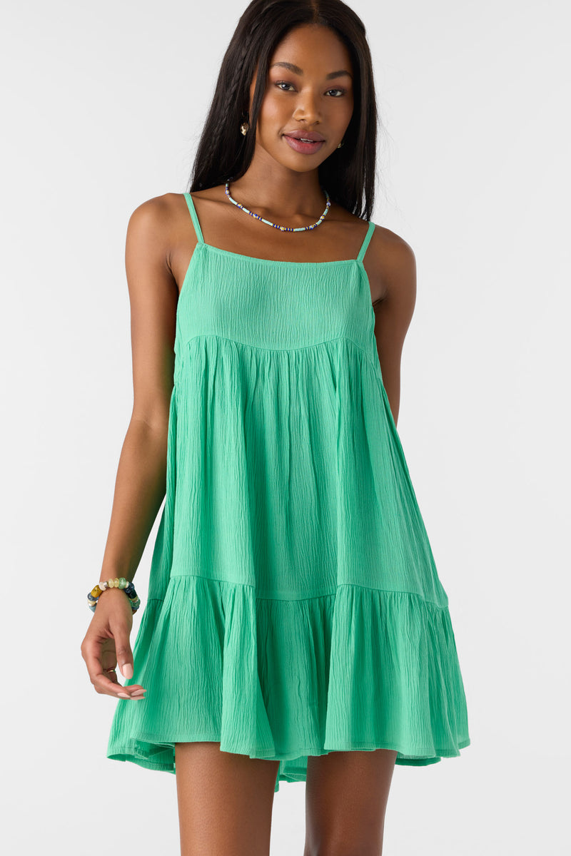 Saltwater Solids Rilee Dress - Jade Cream | O'Neill