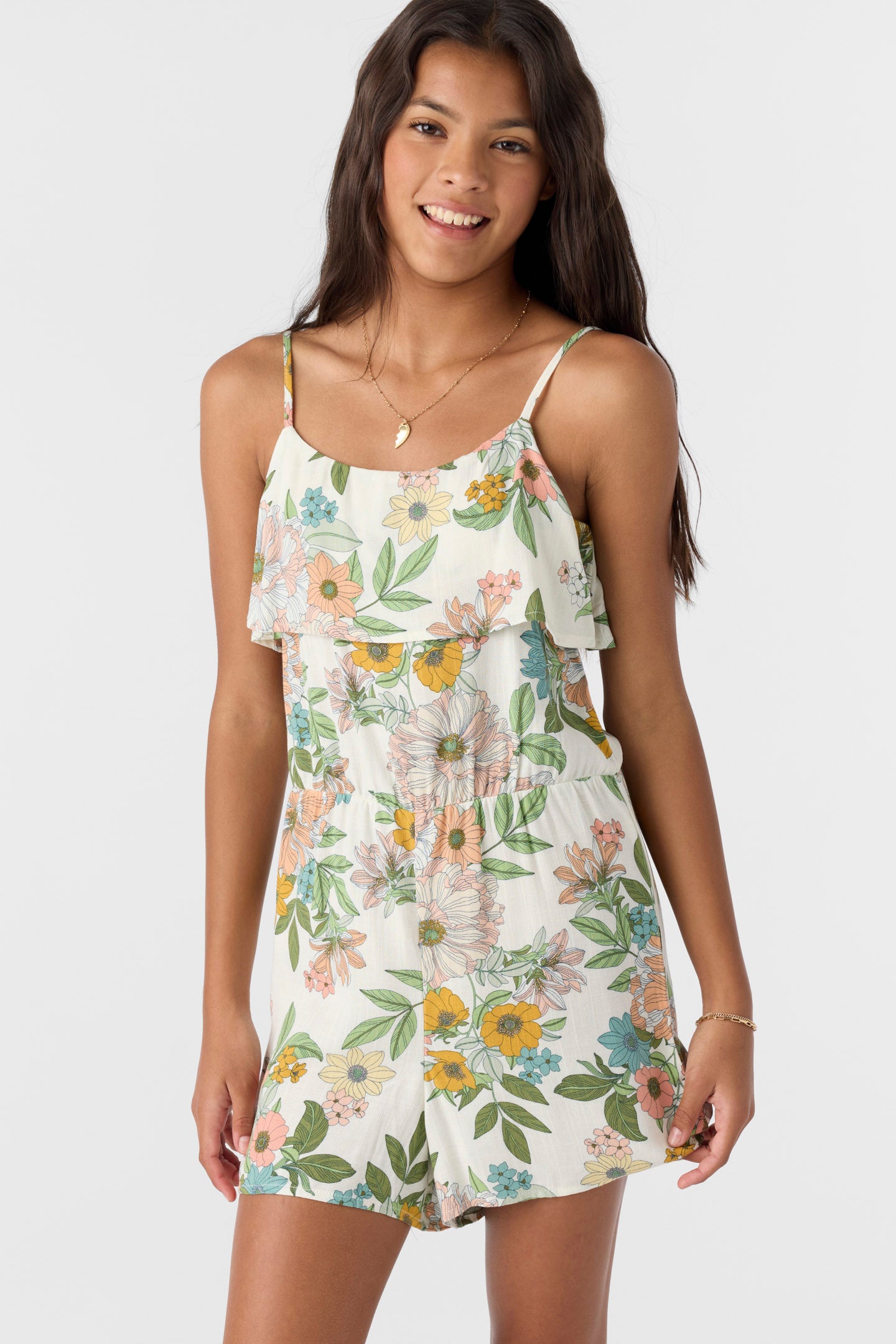 Girl's Farrin Romper - Winter White | O'Neill