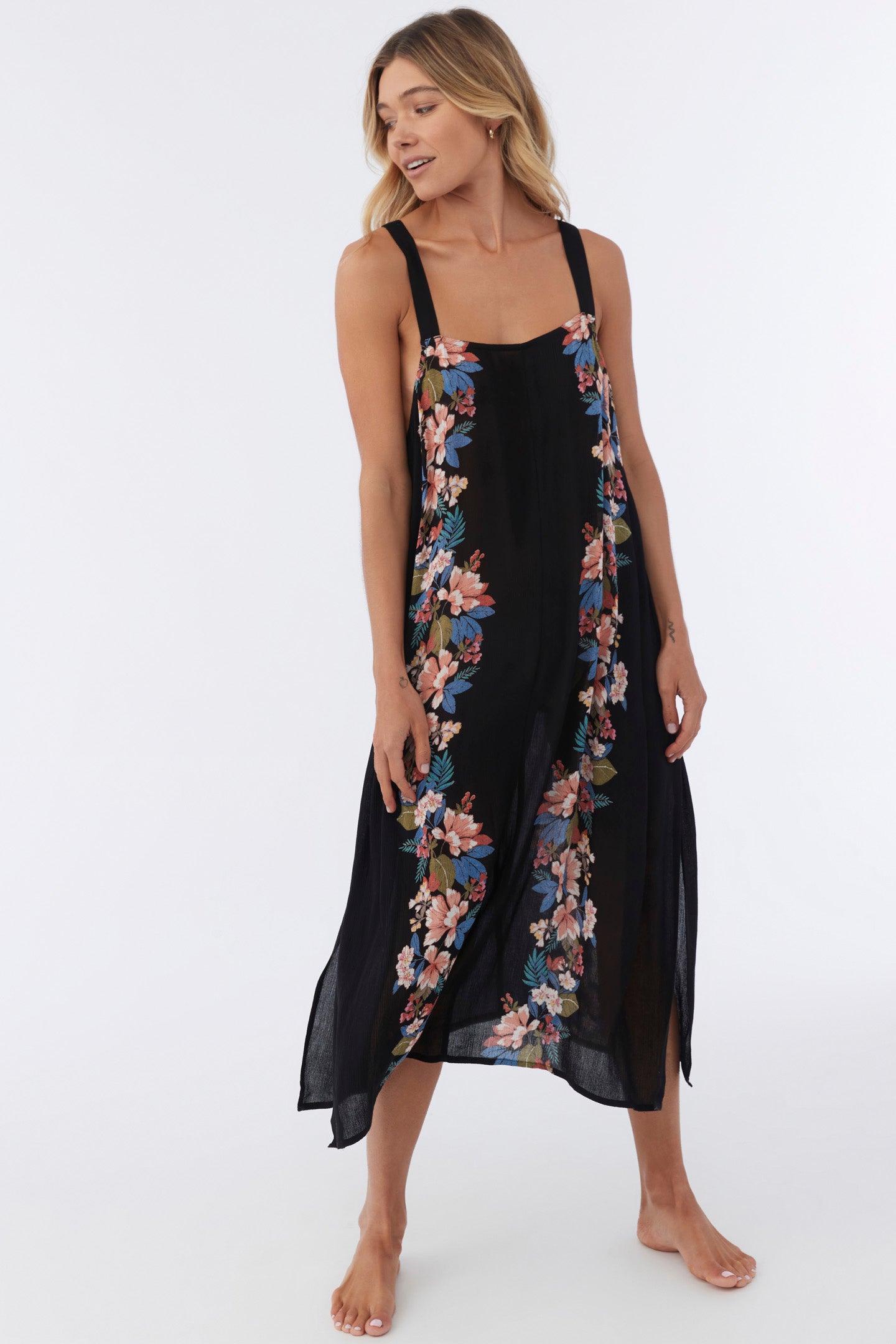 Miranda Cover-Up Dress - Black | O'Neill