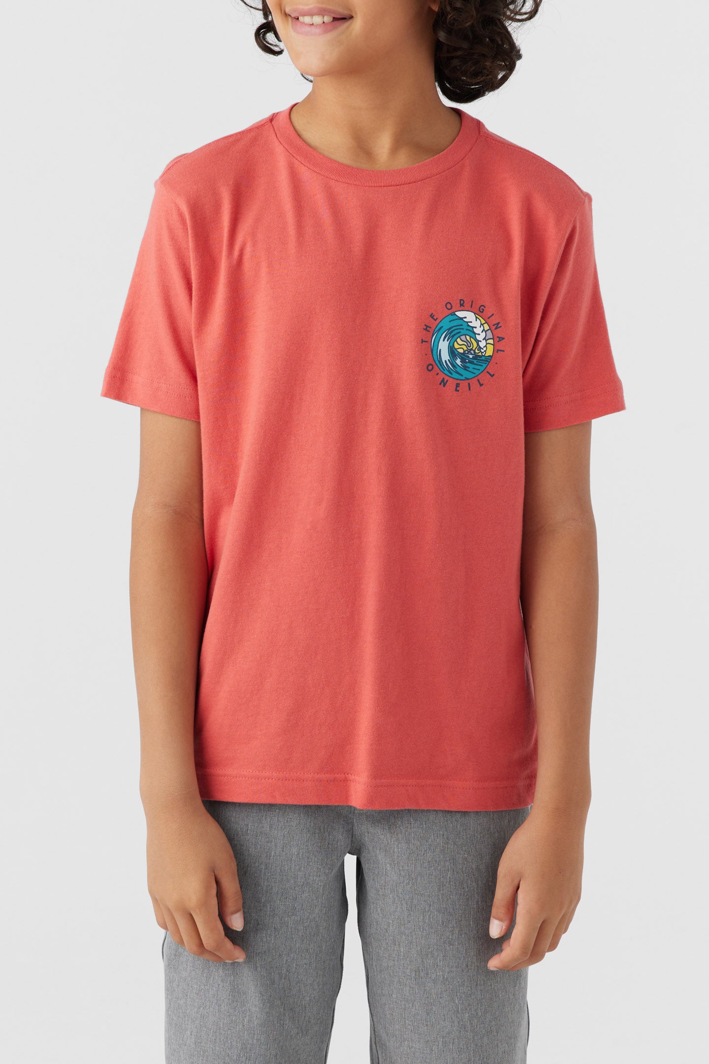 Boy's Fixation Tee - Hot Red | O'Neill