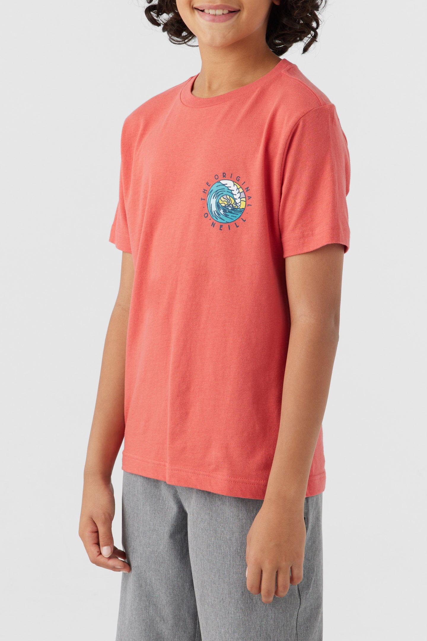 Boy's Fixation Tee - Hot Red | O'Neill