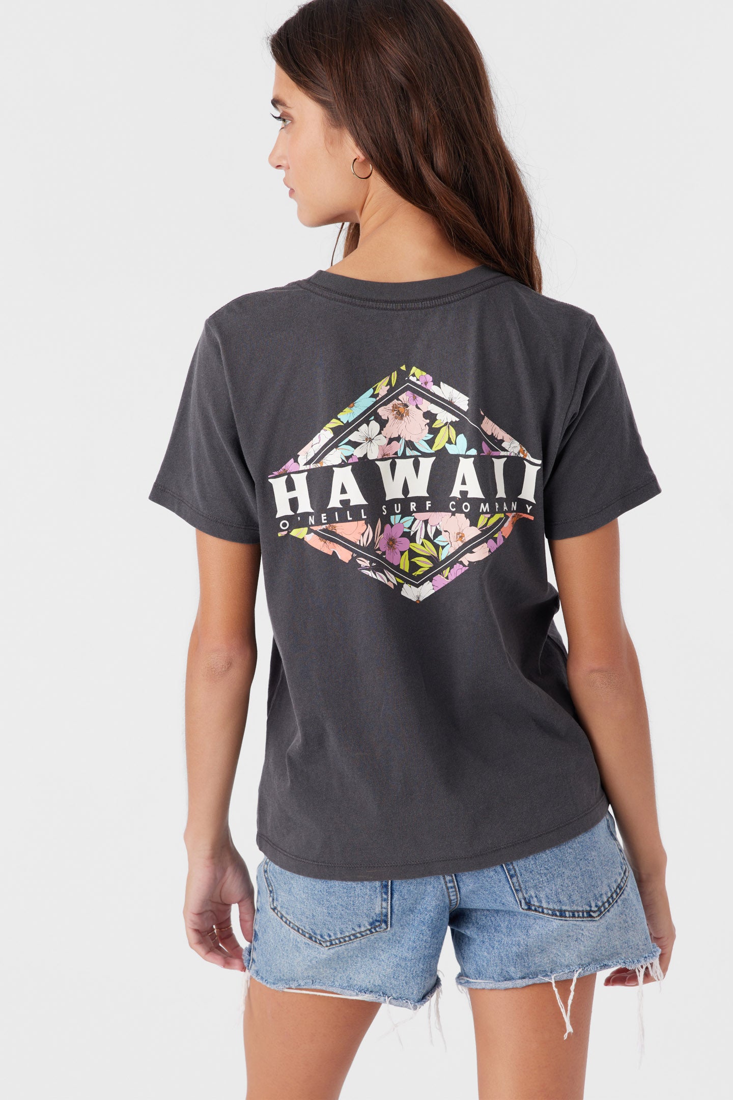 Abbie Beach Tee - Washed Black | O'Neill