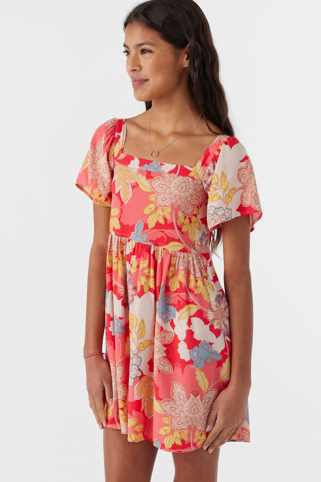 Girl's Becka Short Dress - Bittersweet | O'Neill