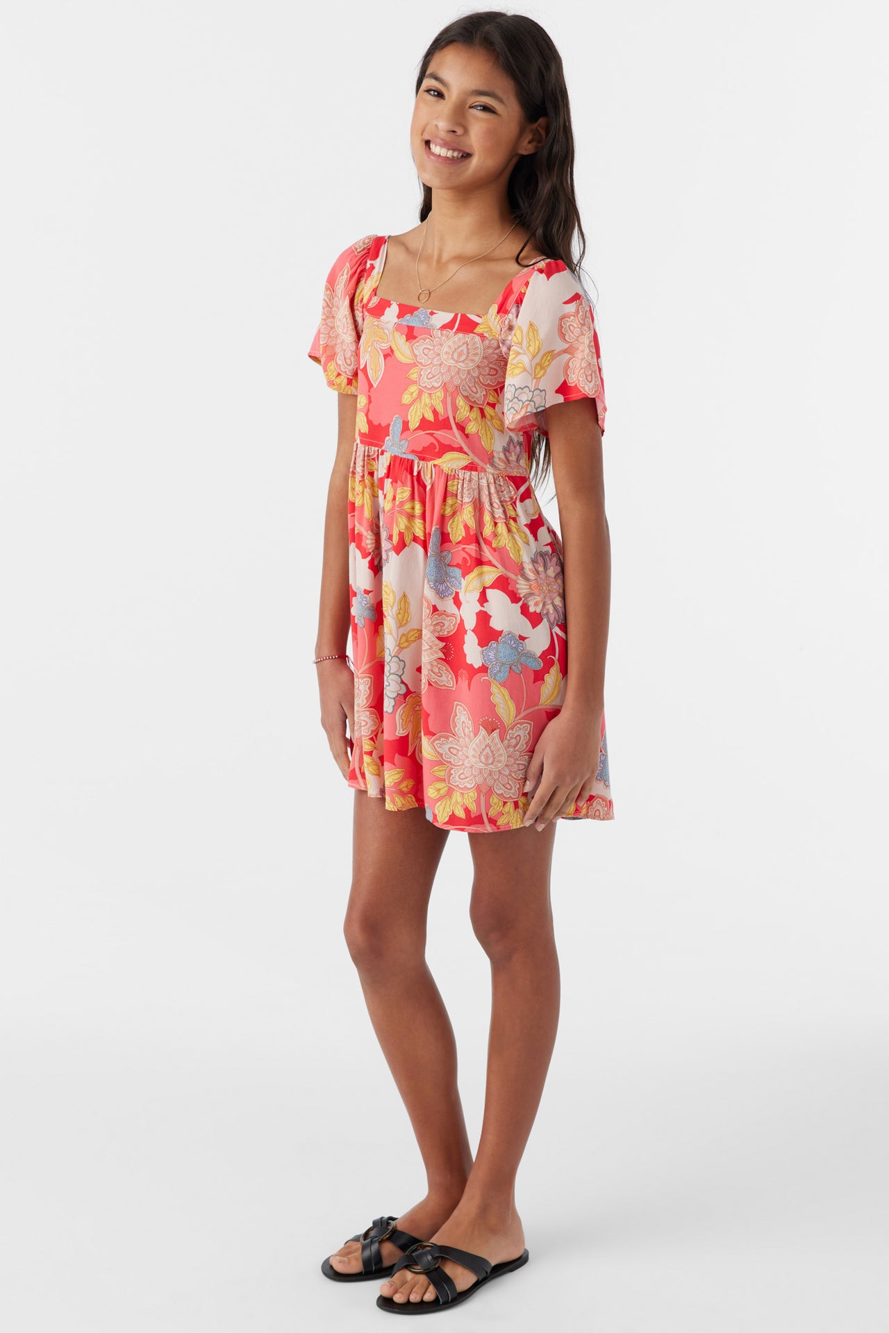 Girl's Becka Short Dress - Bittersweet | O'Neill