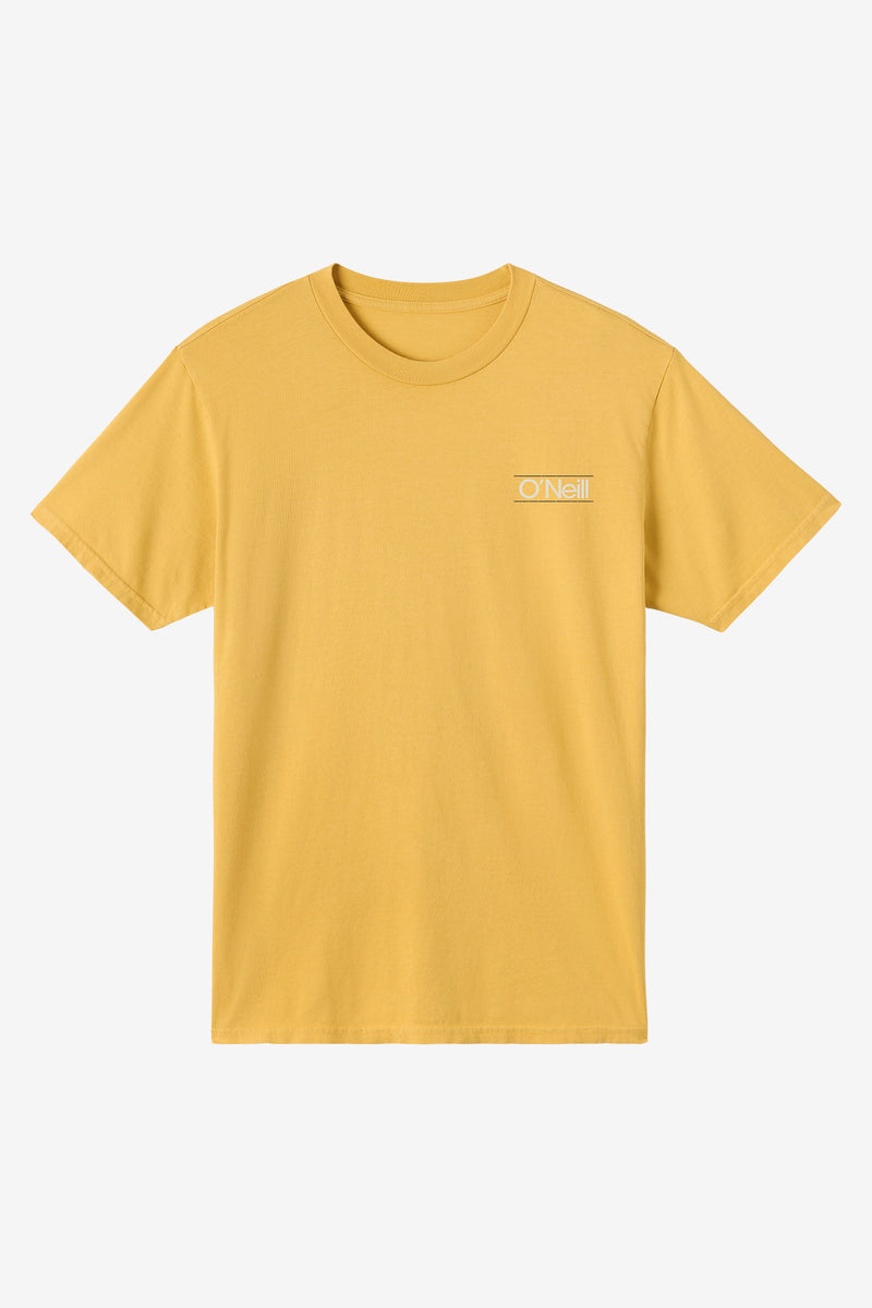 O'Riginals Parallel Lines Relaxed Fit Tee - Rattan | O'Neill