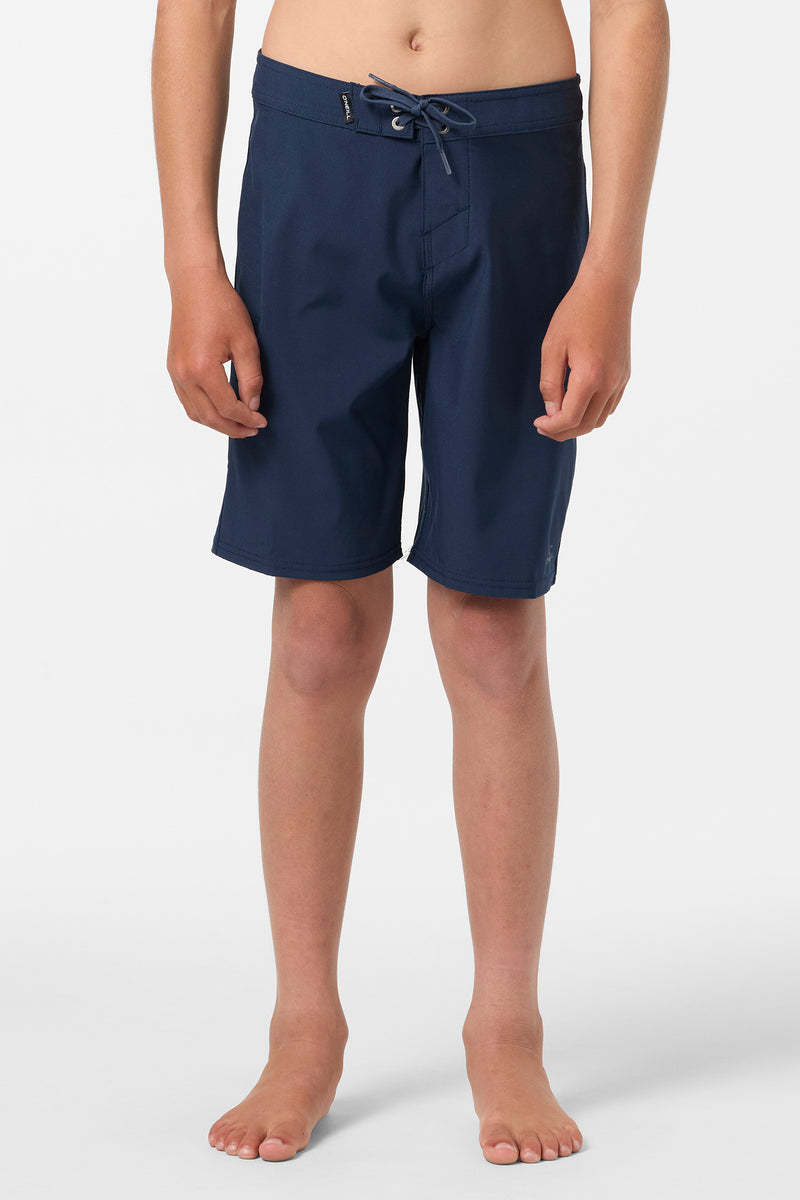 Boy's Hyperfreak Heat Lifeguard 17" Boardshorts - Lifeguard Navy | O'Neill