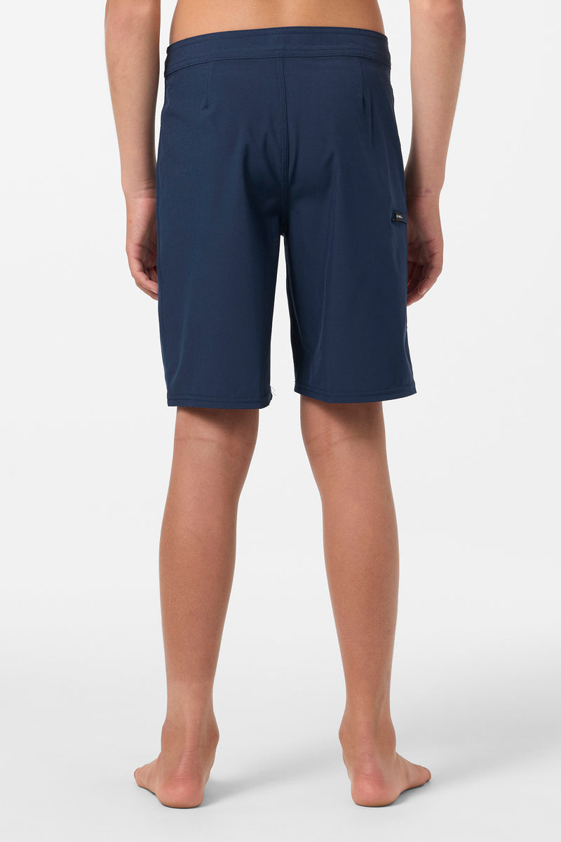 Boy's Hyperfreak Heat Lifeguard 17" Boardshorts - Lifeguard Navy | O'Neill