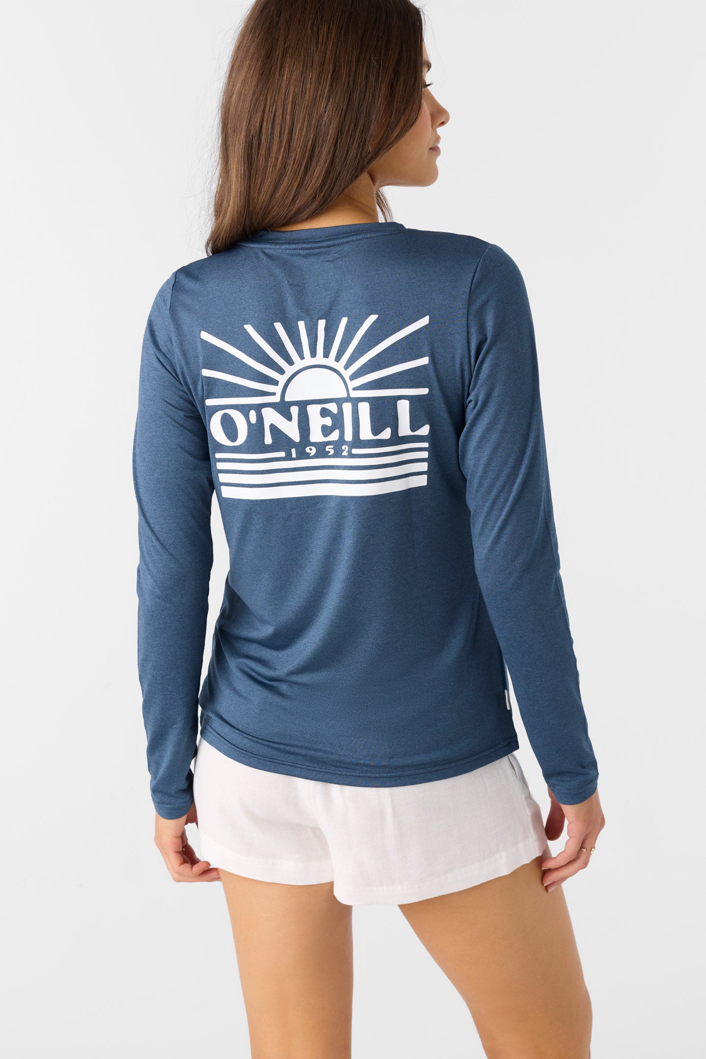 Breezy Upf Ls Long Sleeve Top - Navy Heather | O'Neill