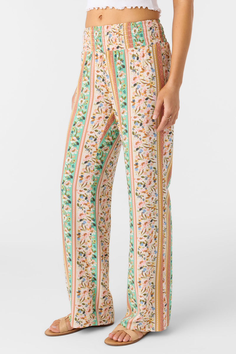 Jonie Cora Floral Pants - Tapioca | O'Neill