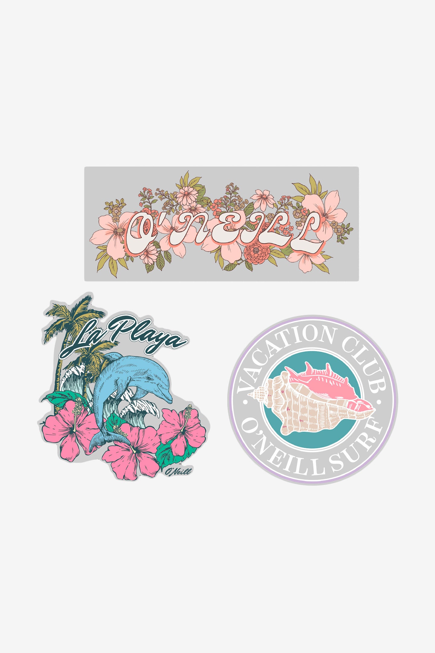 La Playa Sticker Pack - Multi Clr | O'Neill