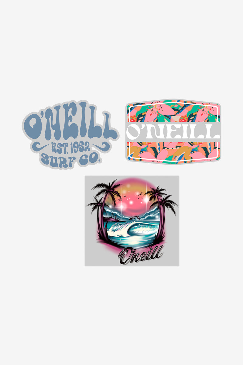 Cabana Life Sticker Pack - Multi Clr | O'Neill