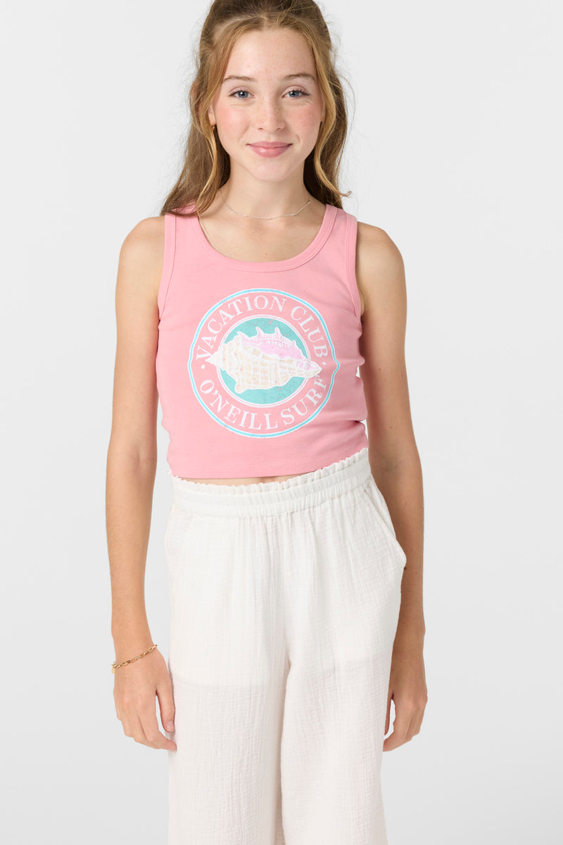 Girl's Seashell Shore - Peony | O'Neill