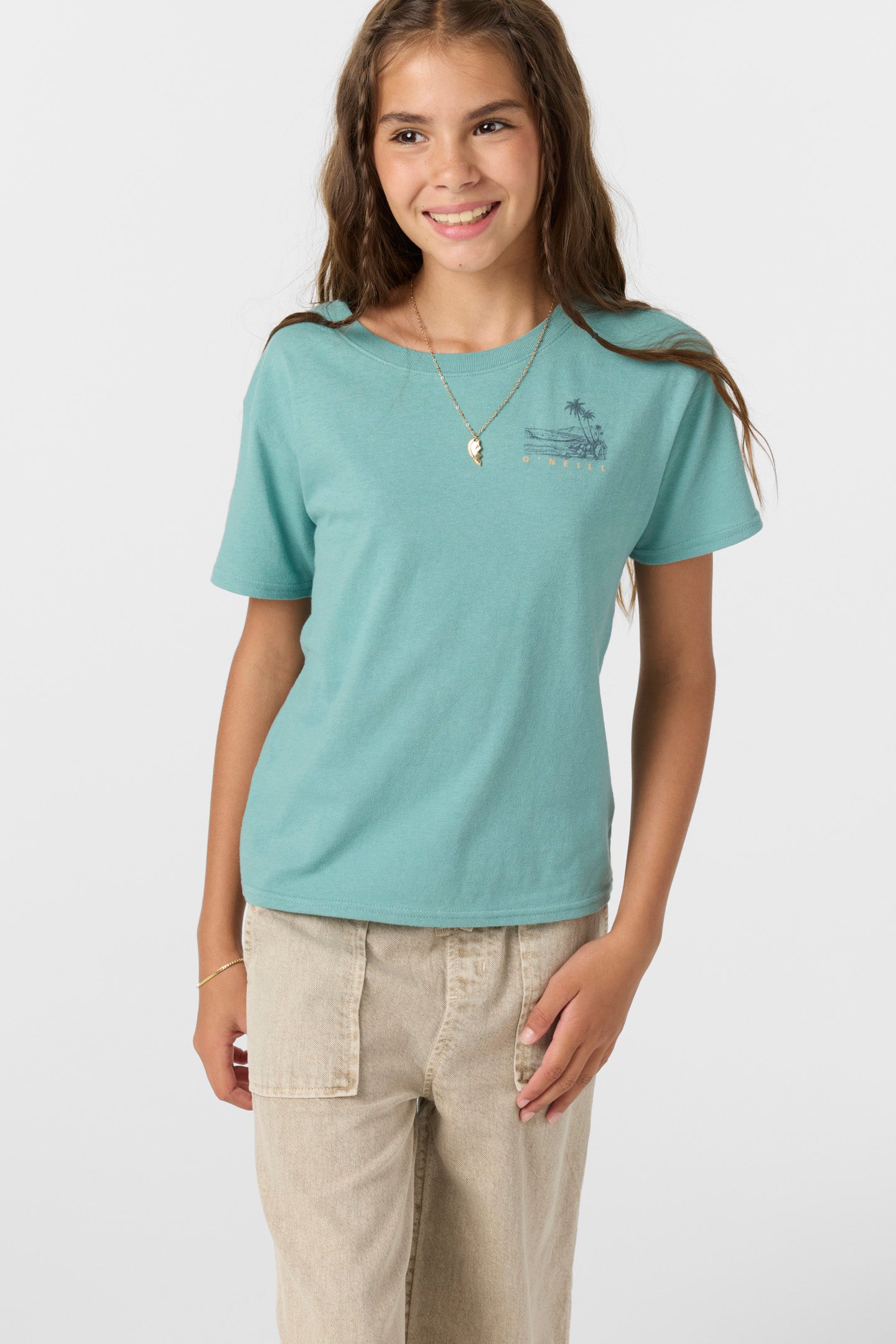 Girl's Coastal Vibes Tee - Oil Blue | O'Neill