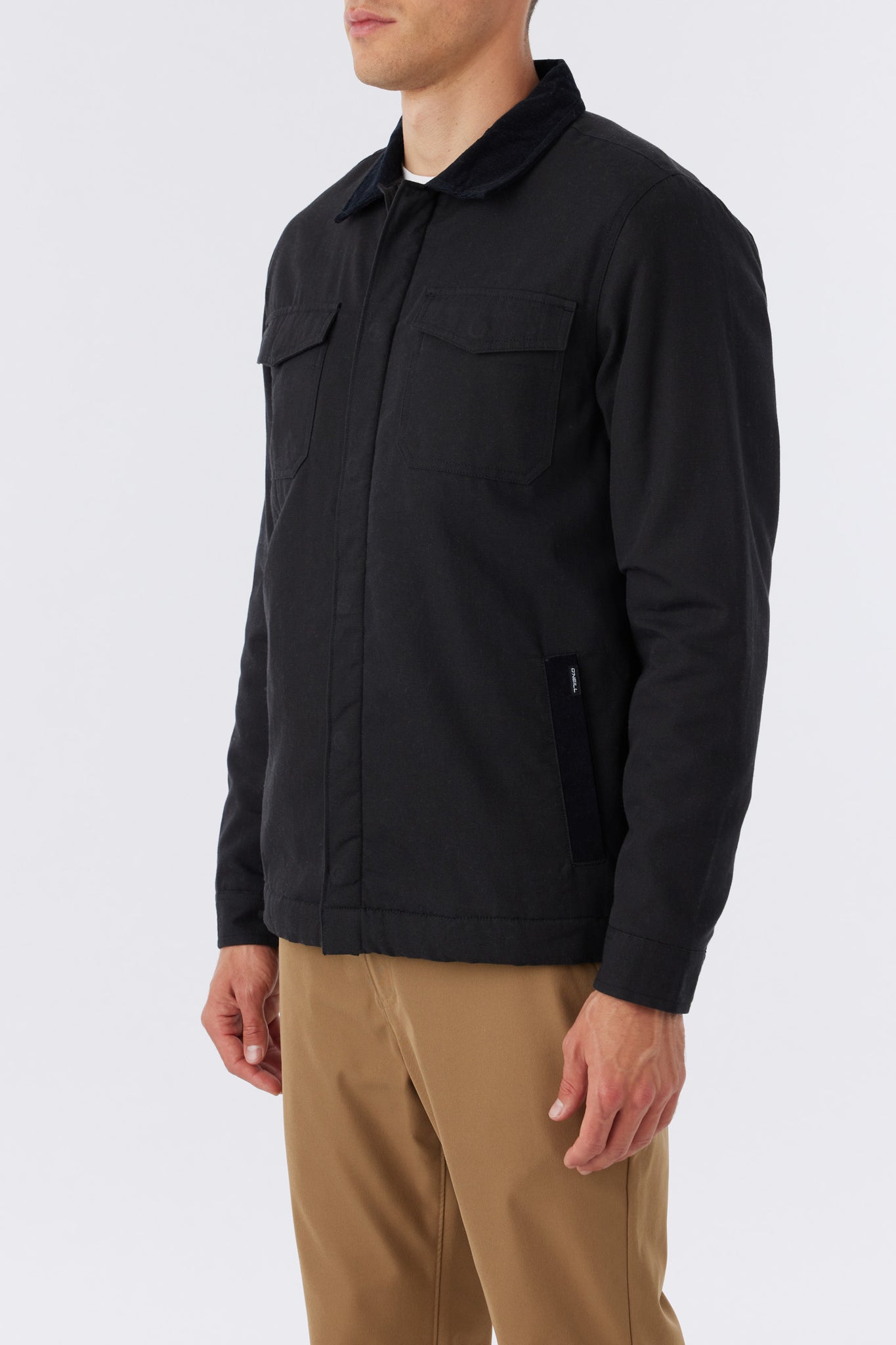 Beacon High Pile Lined Jacket - Black | O'Neill
