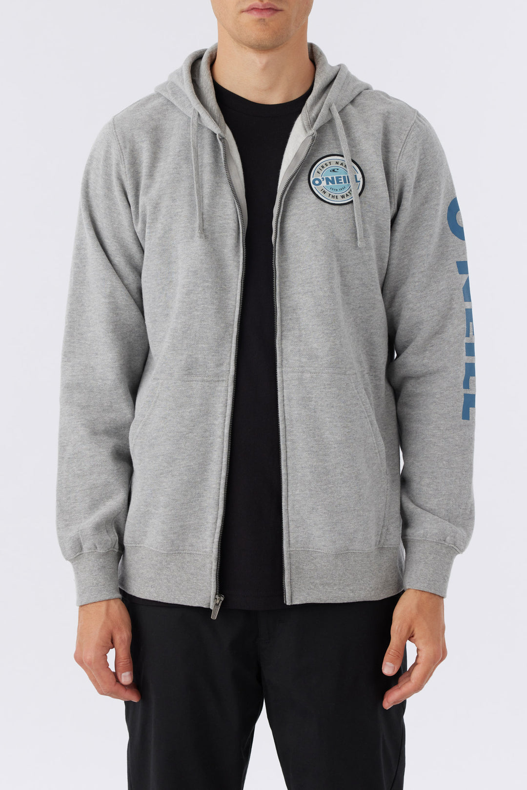Fifty Two Zip Fleece - Heather Grey | O'Neill