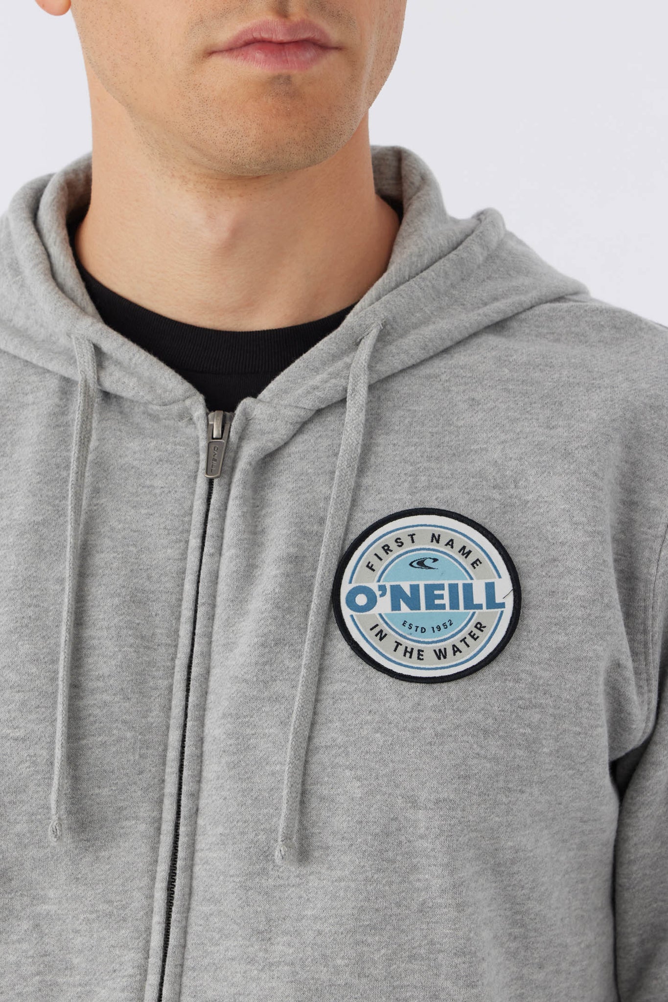 Fifty Two Zip Fleece - Heather Grey | O'Neill