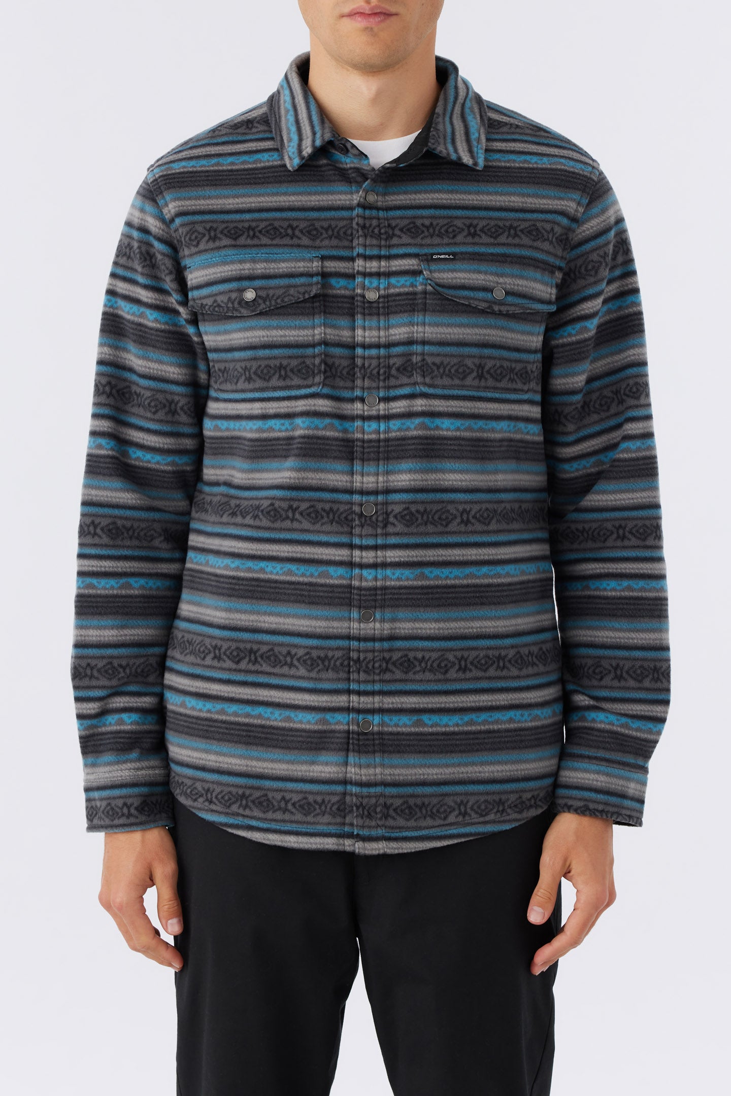 Glacier Superfleece Overshirt - Graphite | O'Neill