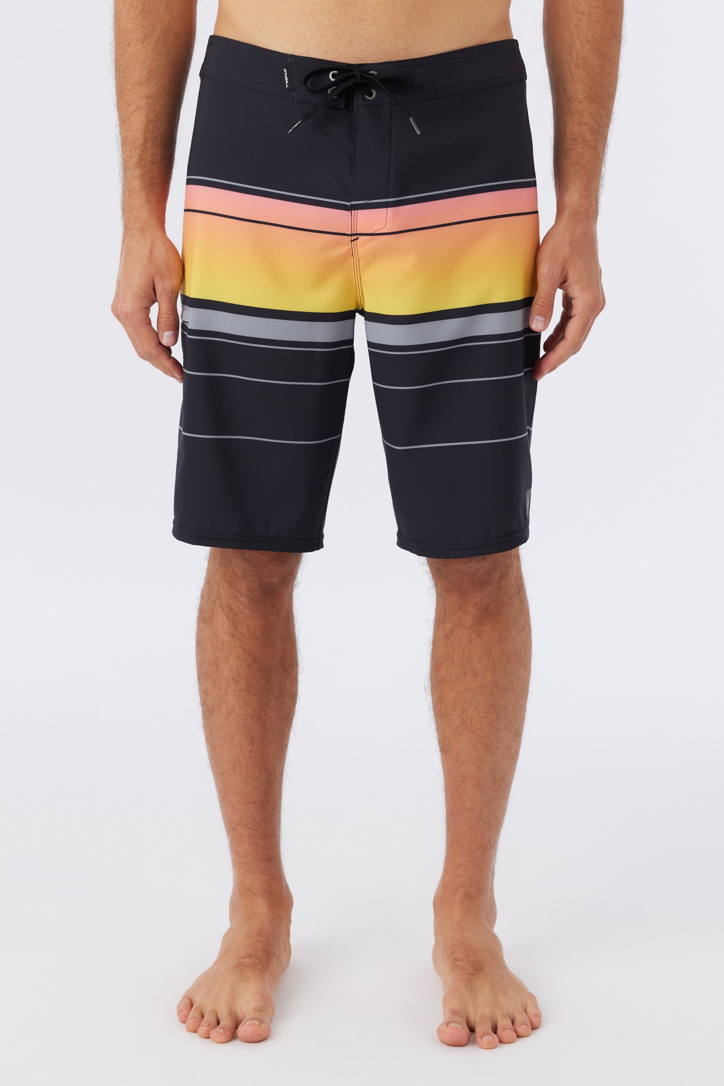 Hyperfreak Heat Stripe 21" Boardshorts - Black 2 | O'Neill