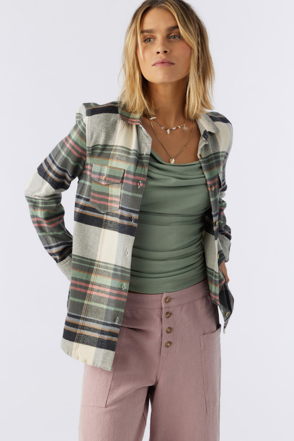 Nash Flannel Top - Multi Colored | O'Neill