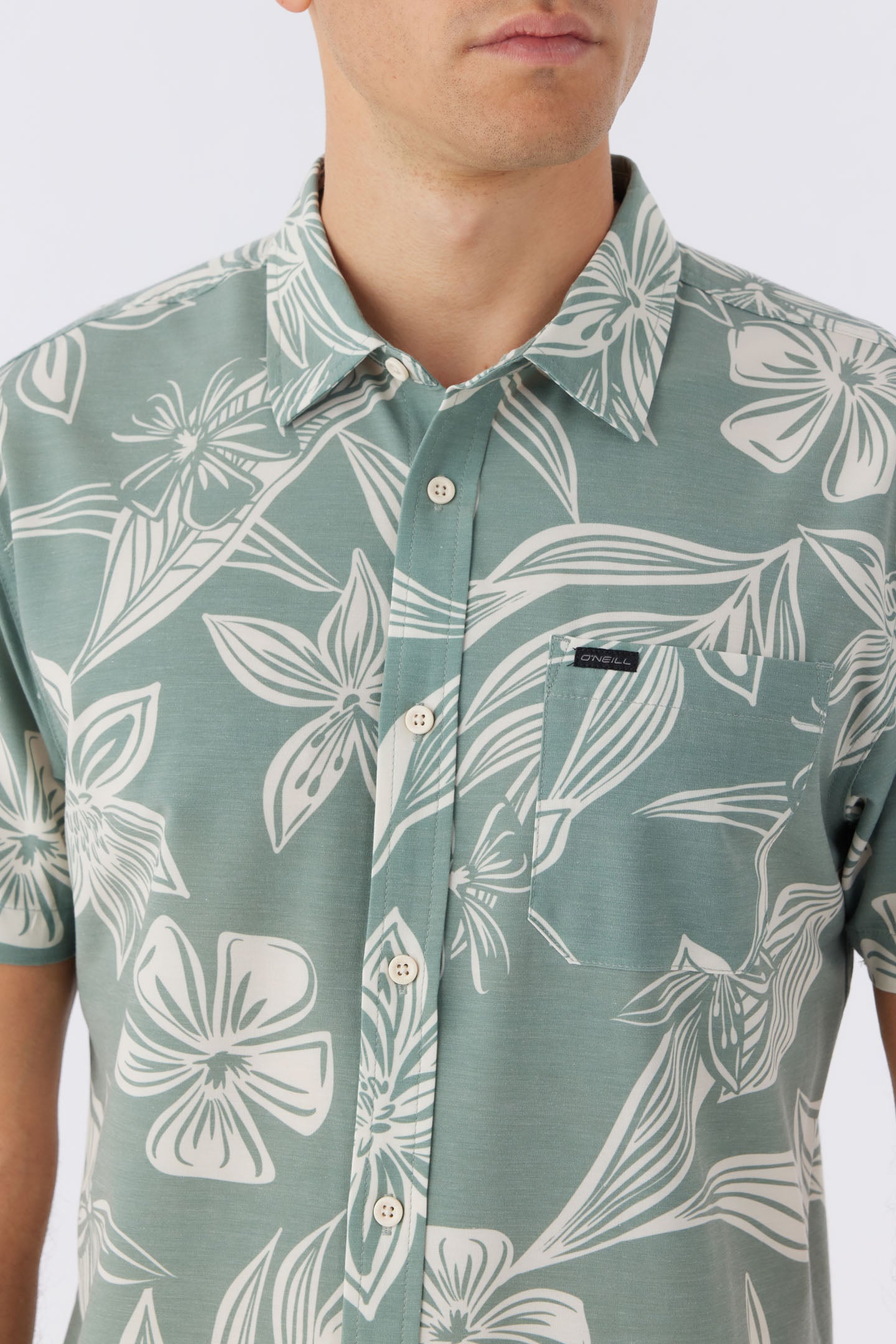 TRVLR Upf Traverse Standard Fit Shirt - Sage | O'Neill