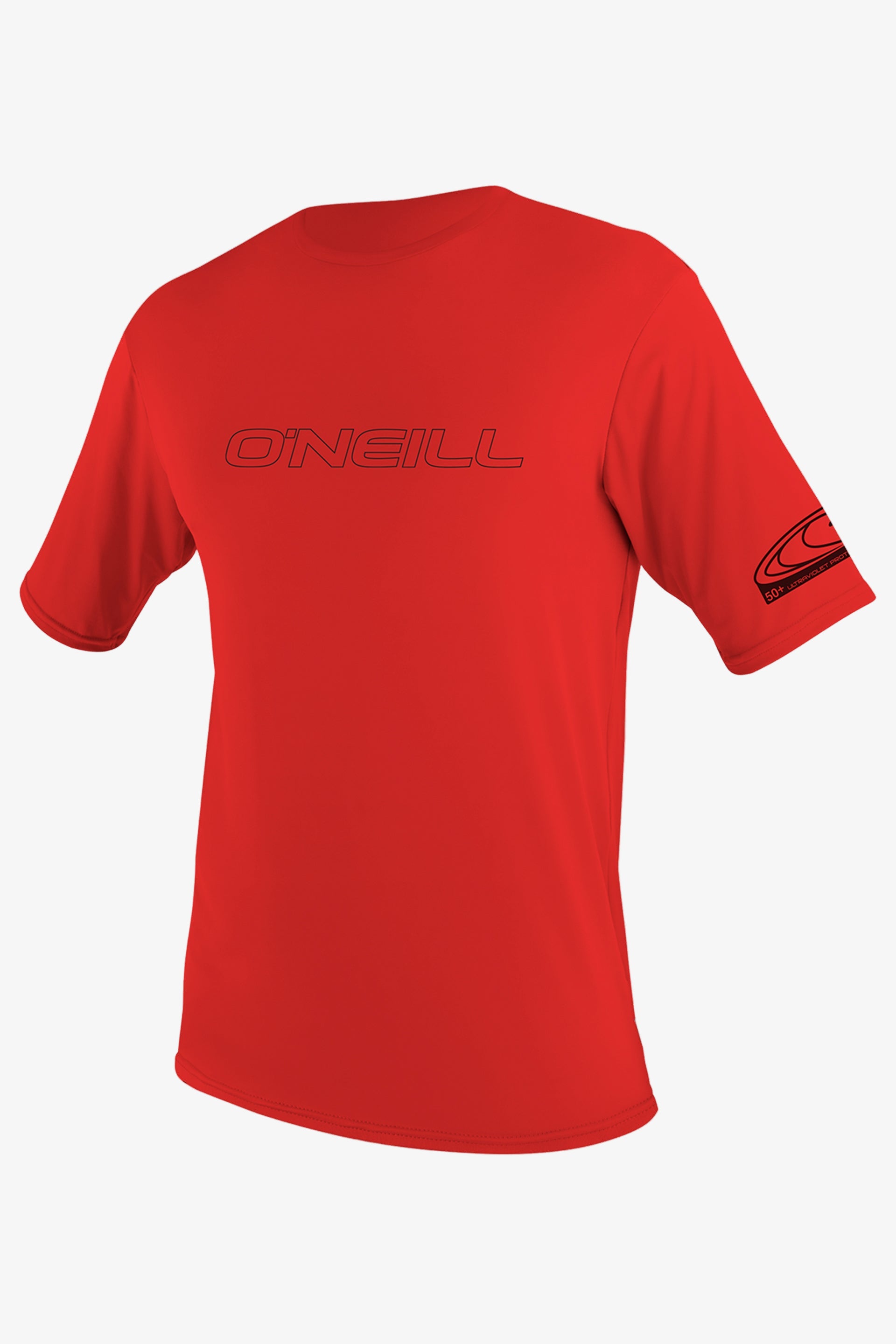 Youth Basic Skins 50+ Sun Shirt - Red | O'Neill