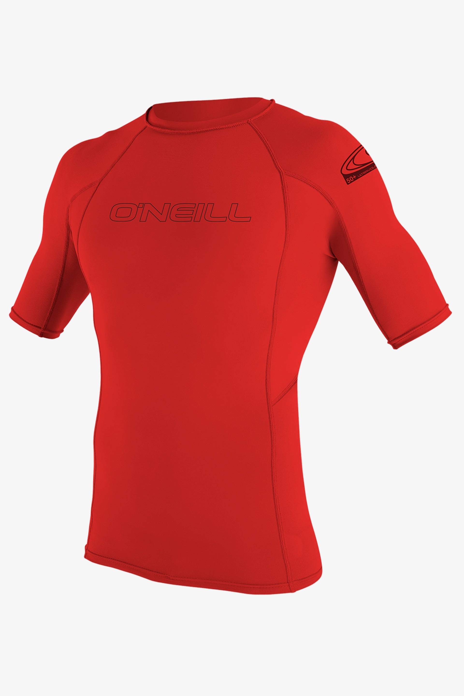 Youth Basic Skins 50+ Rashguard - Red | O'Neill