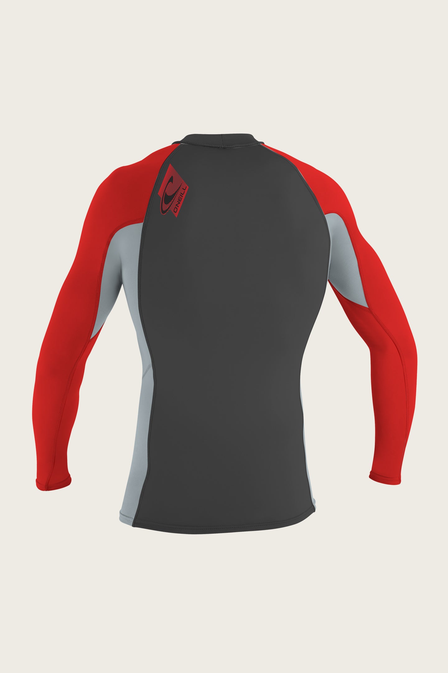Youth Premium Skins Long Sleeve Rashguard - Rvn/gry/rd | O'Neill