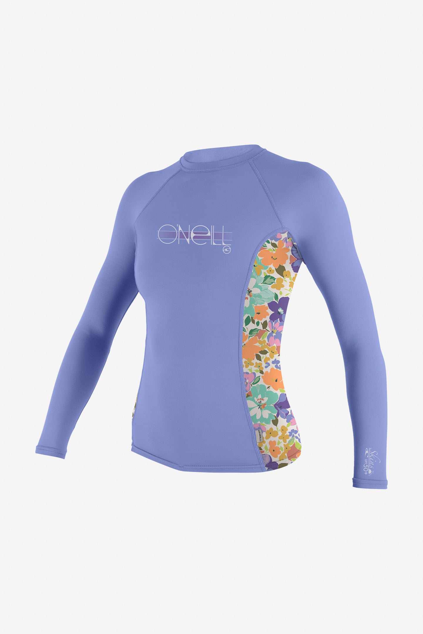Girl's Premium Skins Long Sleeve Rashguard - Lilflrllil | O'Neill