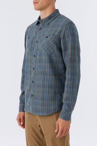 O'Riginals Jonez Flannel Shirt - Heather Grey | O'Neill