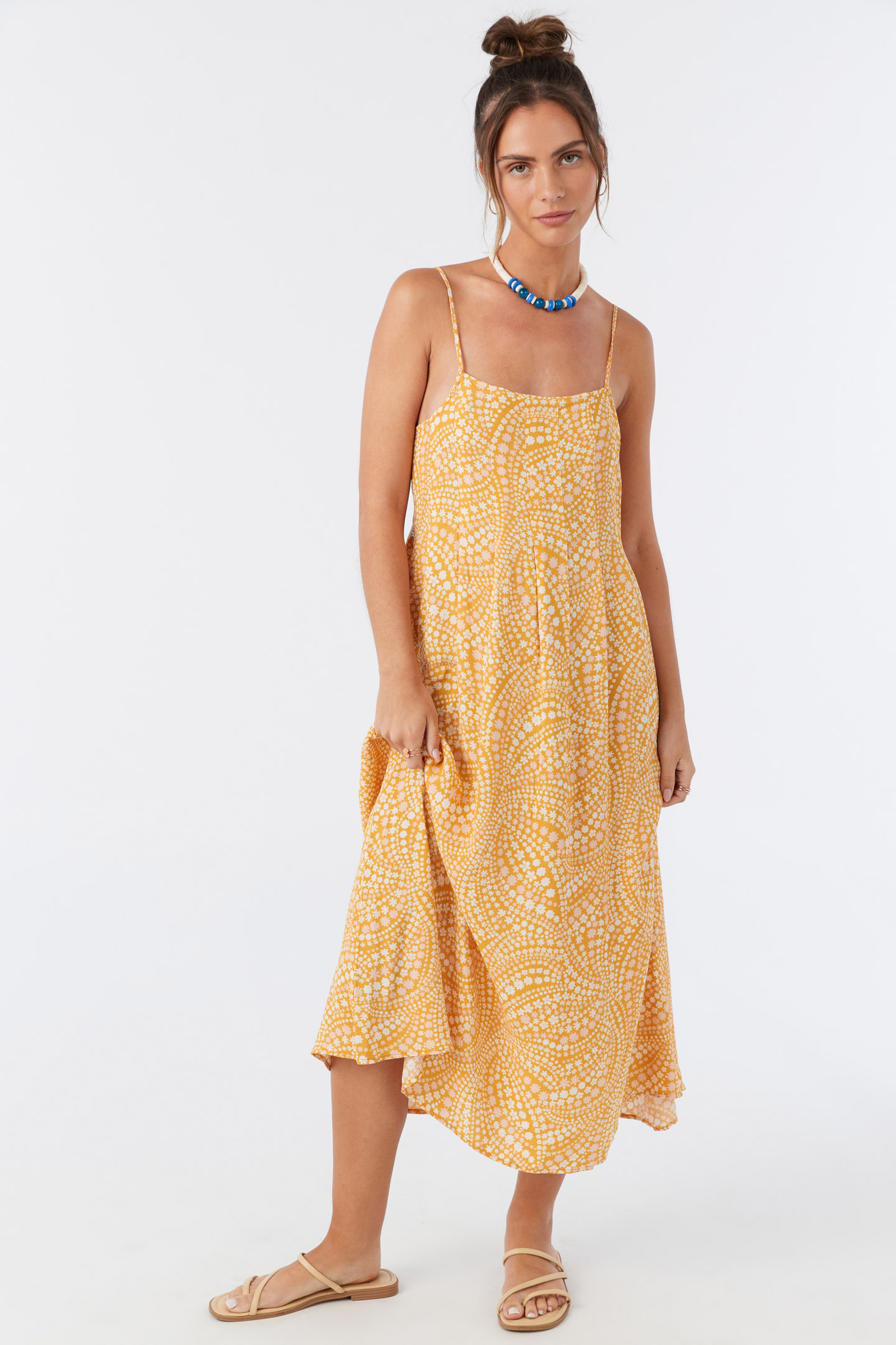 Lailey Midi Dress - Bright Gold | O'Neill