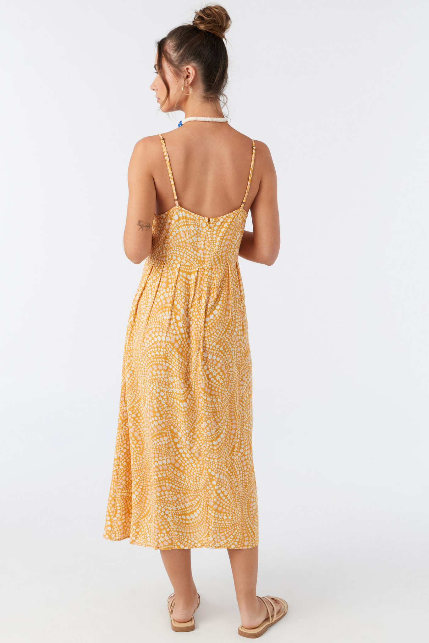 Lailey Midi Dress - Bright Gold | O'Neill
