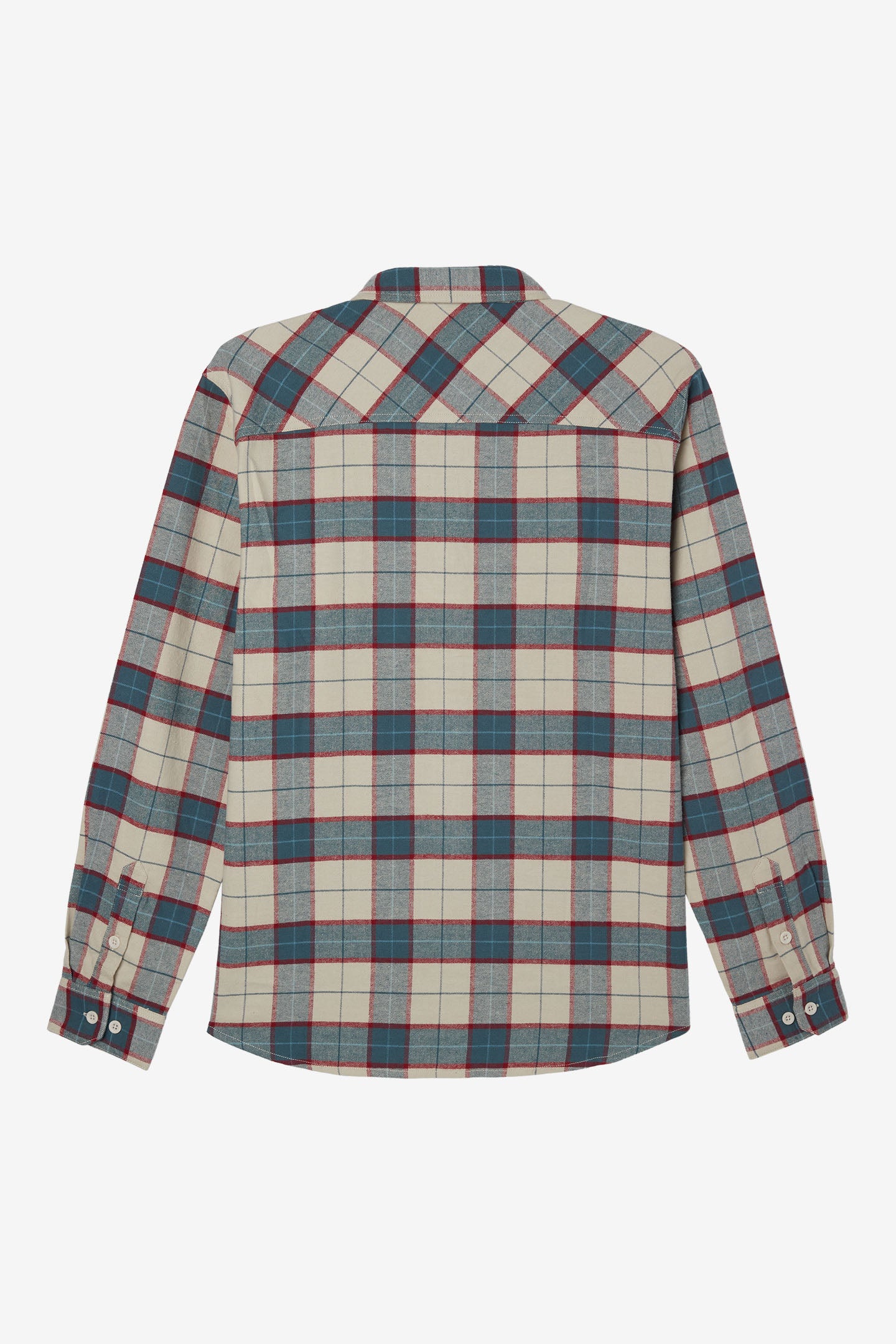 Redmond Plaid Stretch Flannel Shirt - Light Khaki | O'Neill