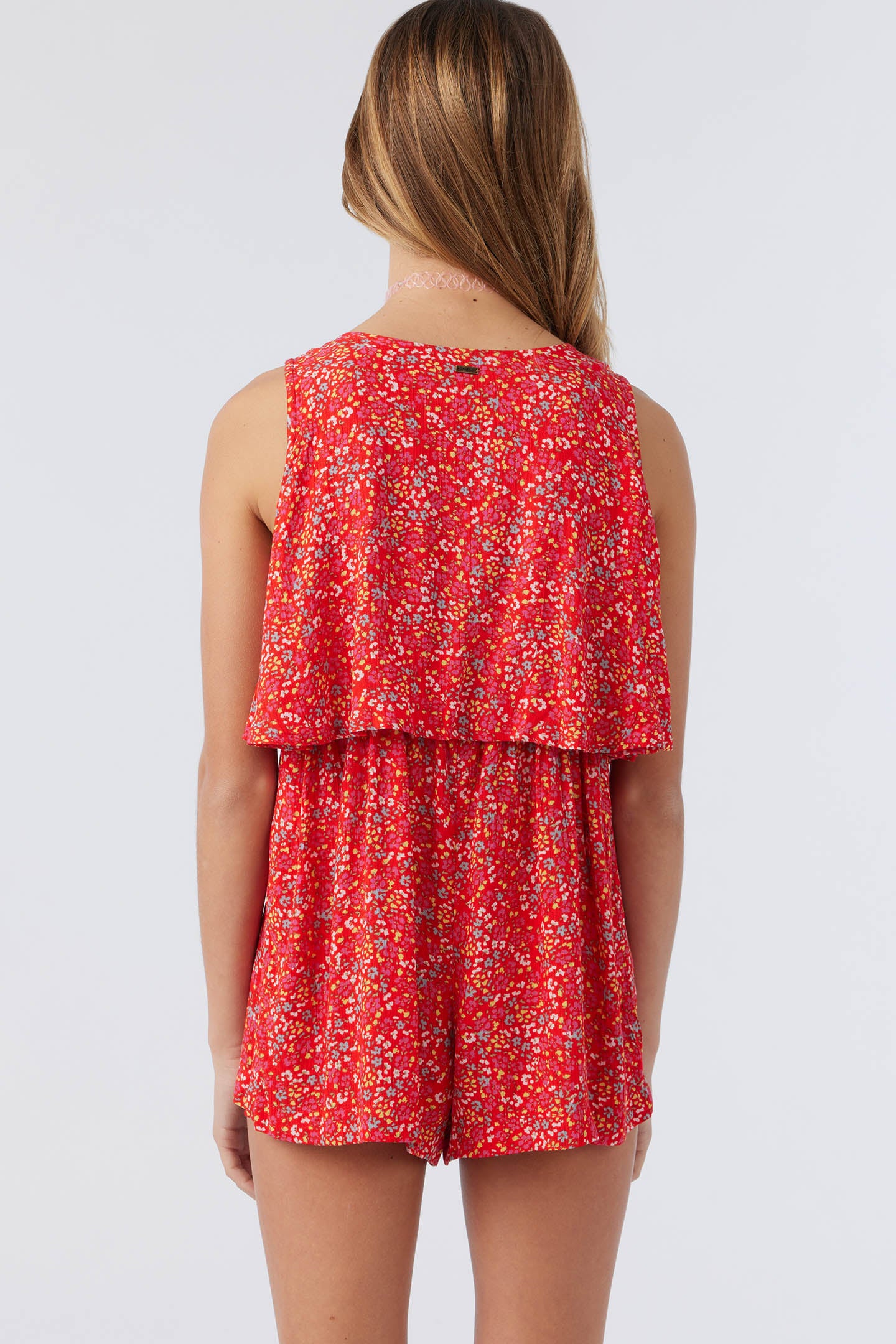 Girl's Freya Romper - Red Hot | O'Neill