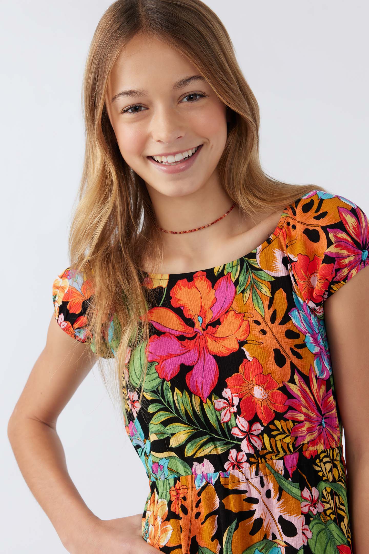 Girl's Solana Dress - Multi Colored | O'Neill