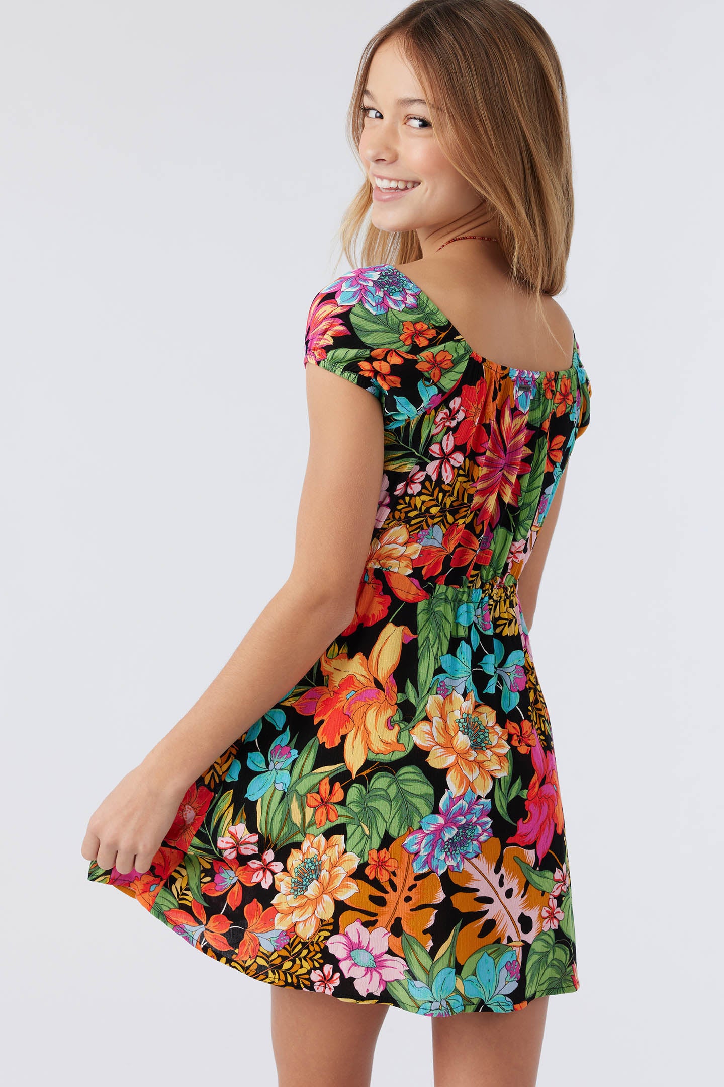 Girl's Solana Dress - Multi Colored | O'Neill